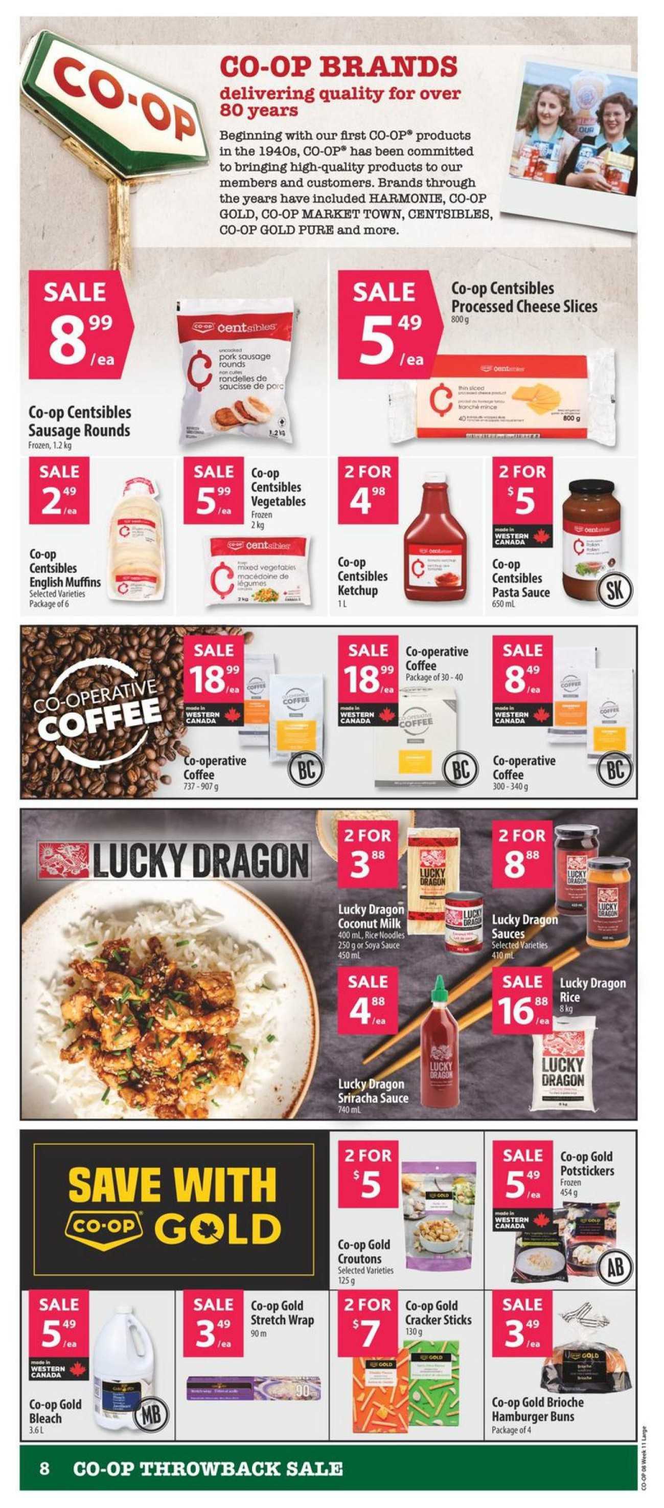 Co-op (West) Food Store Flyer March 6 to 12