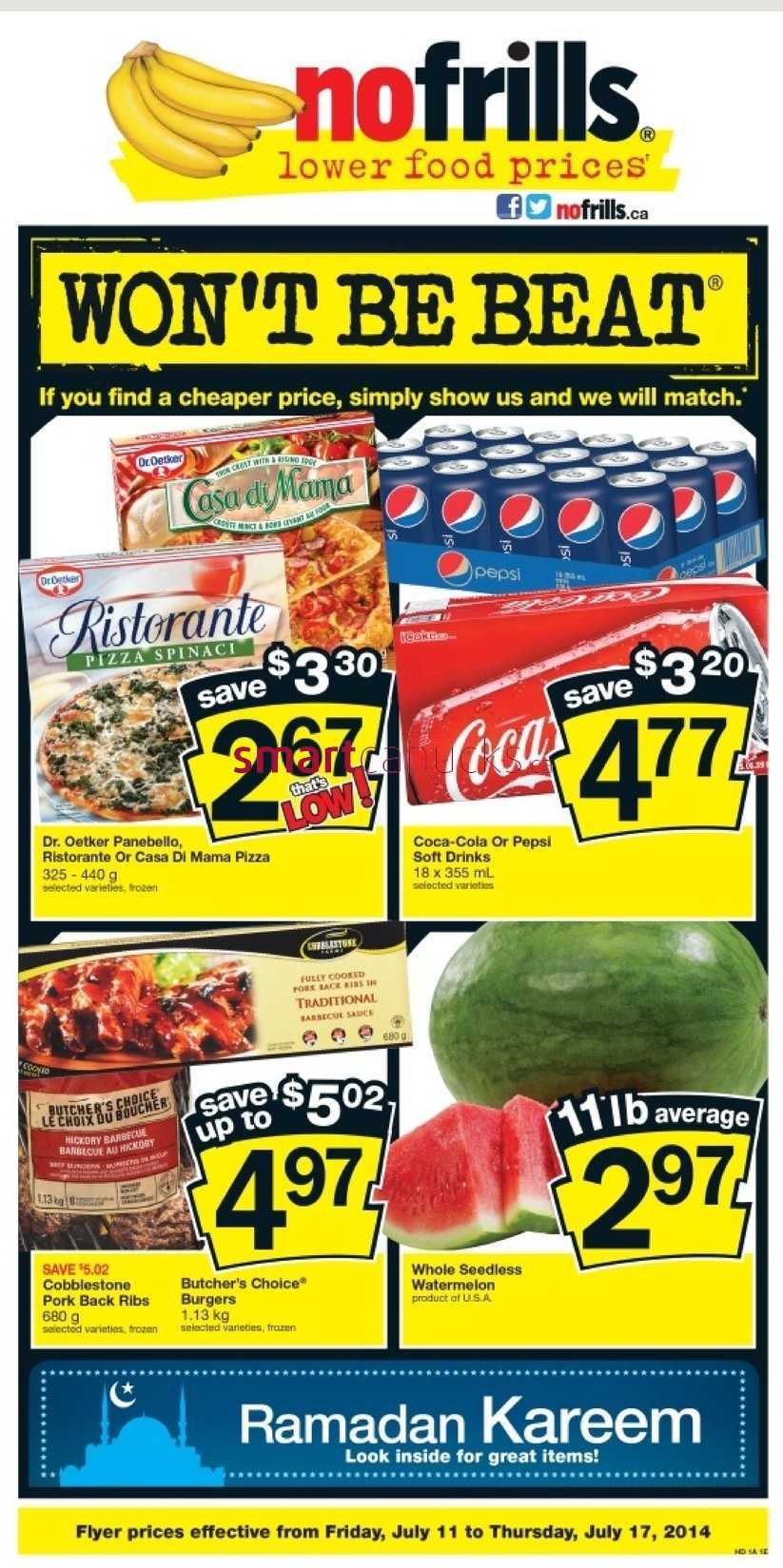 No Frills Ontario Flyer July 11 To 17 No Frills Ontario Flyer July 11 To 17