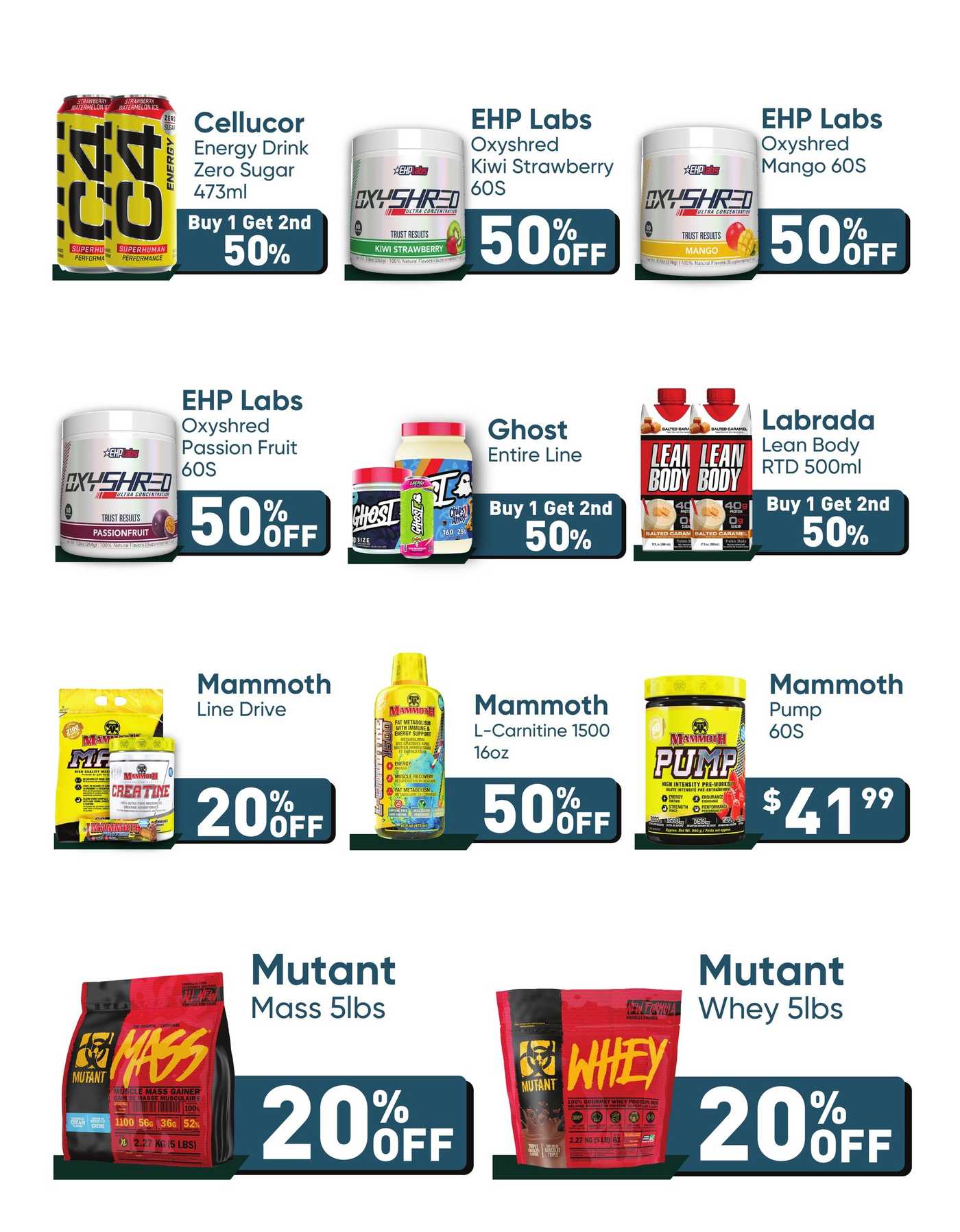 Healthy Planet Flyer March 13 to April 2