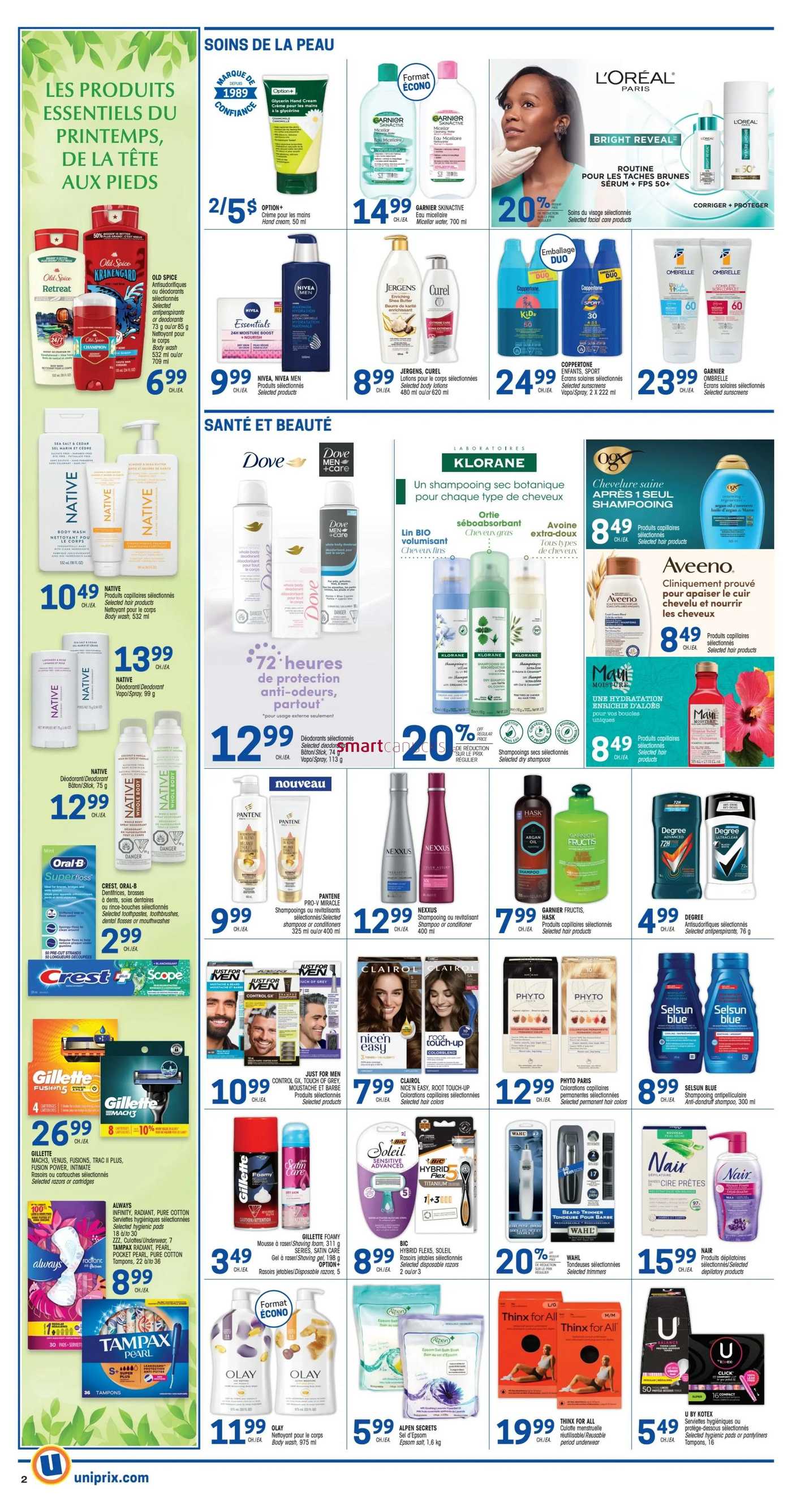 Uniprix Flyer March 20 to 26