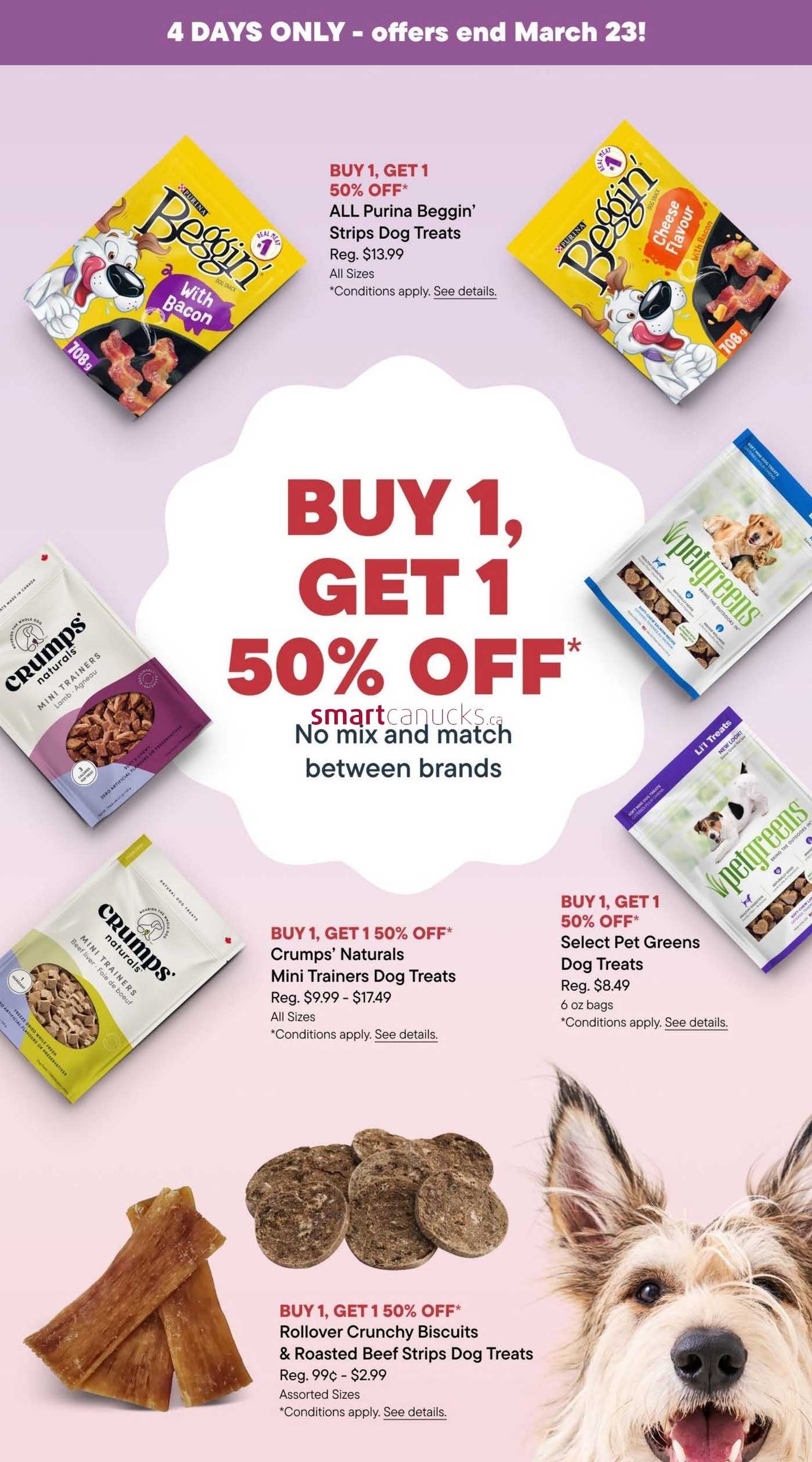 Total Pet Flyer March 20 to 23