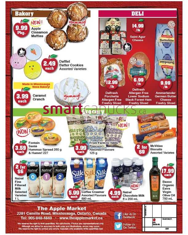 The Apple Market Flyer March 24 to 30