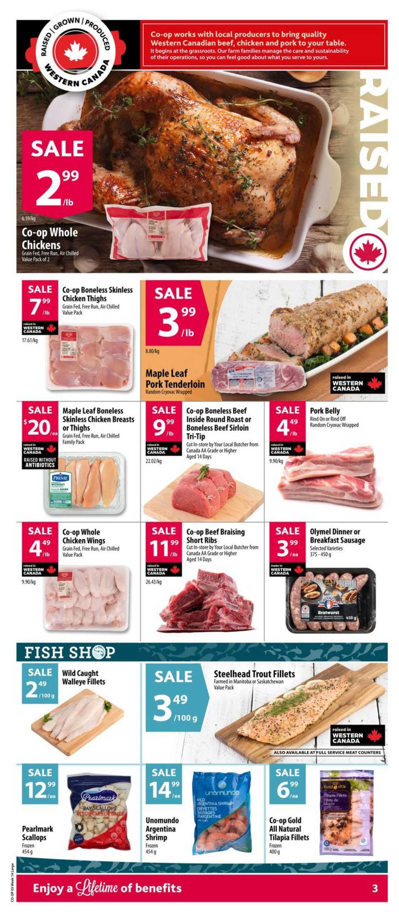 Co-op (West) Food Store Flyer March 27 to April 2