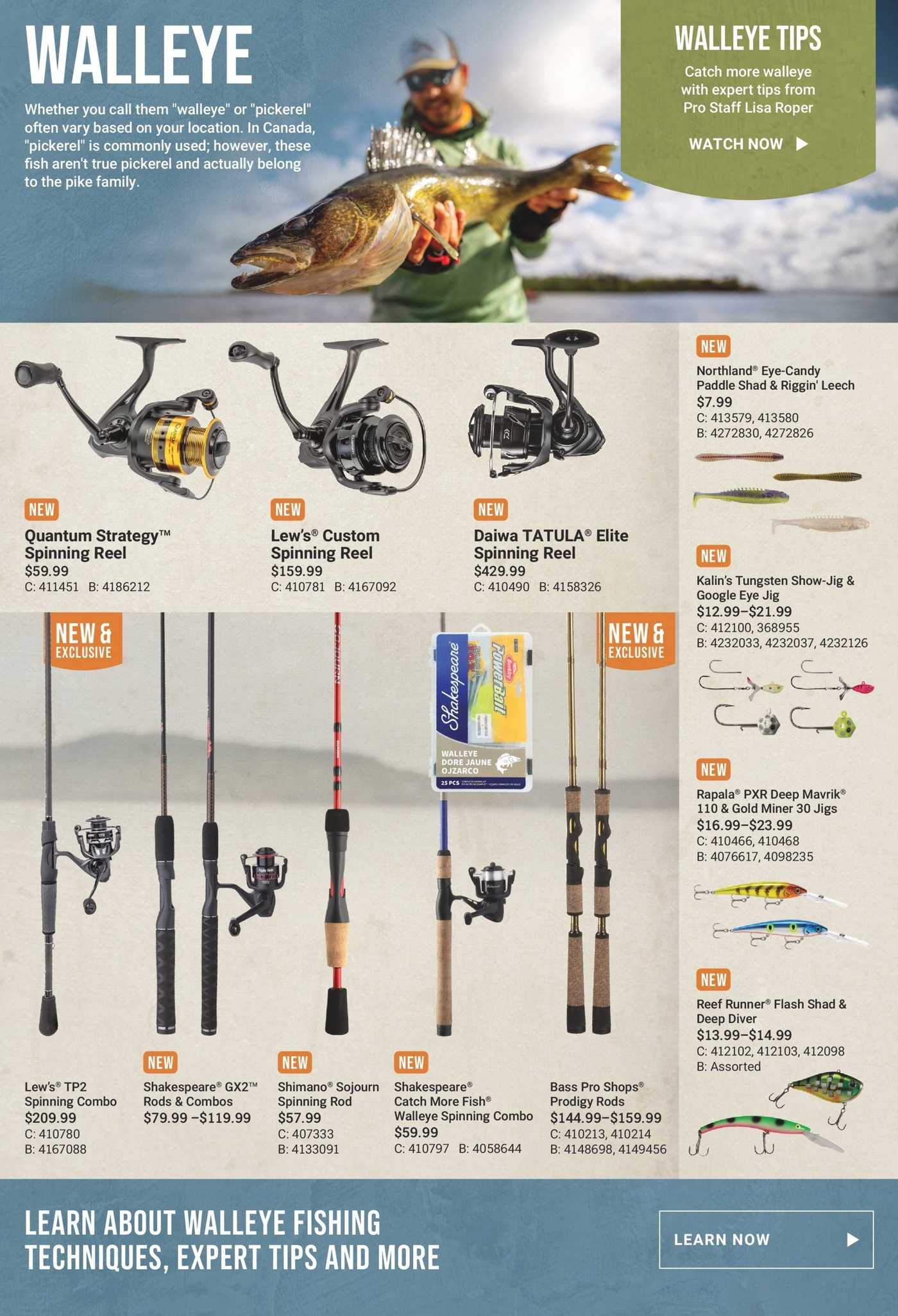 Bass Pro Shops Spring Fishing Catalogue April 1 to May 1