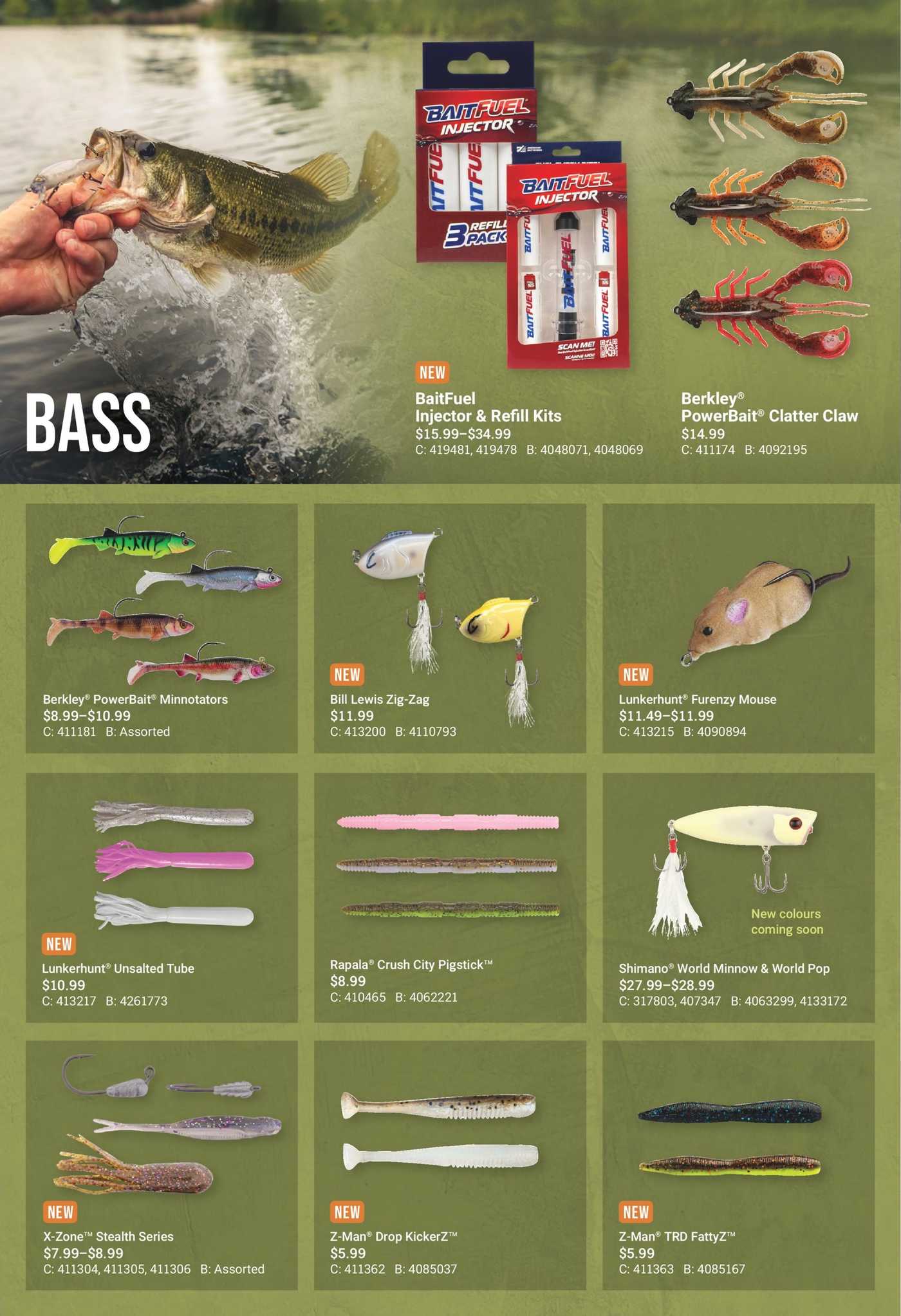 Bass Pro Shops Spring Fishing Catalogue April 1 to May 1