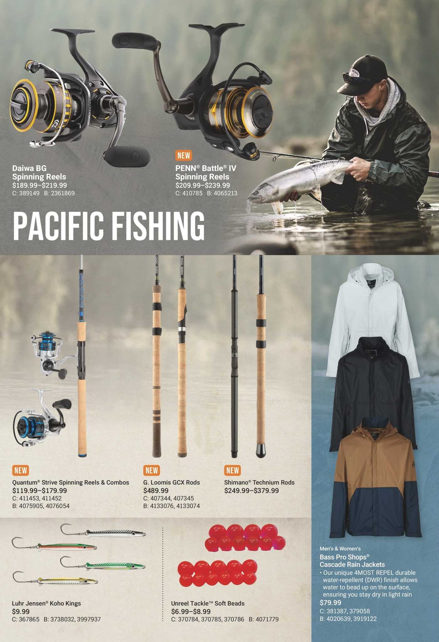 Bass Pro Shops Spring Fishing Catalogue April 1 to May 1