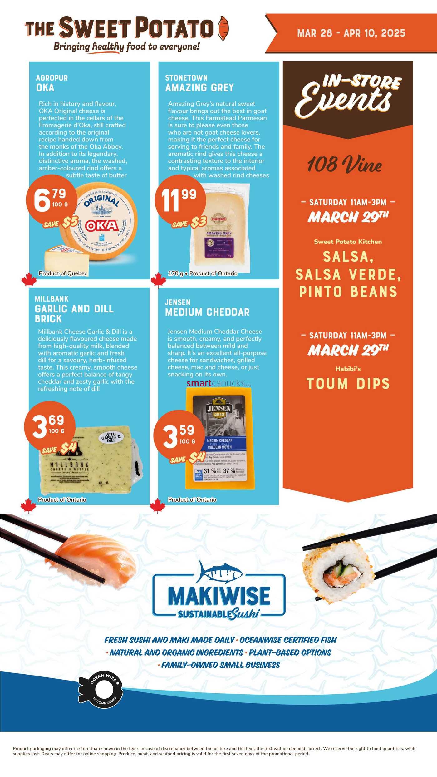 The Sweet Potato Flyer April 4 to 10