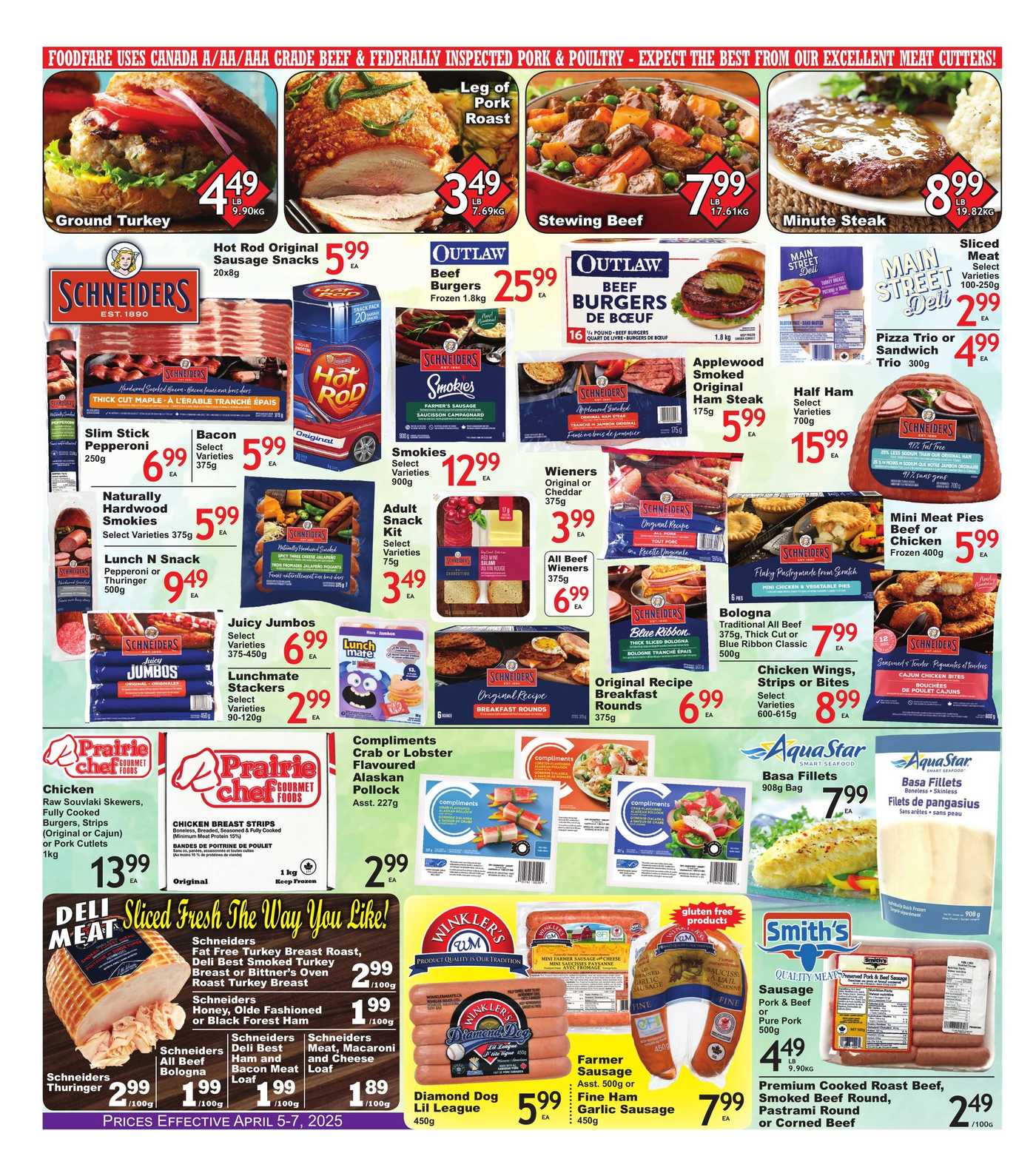 Food Fare Flyer April 5 to 11