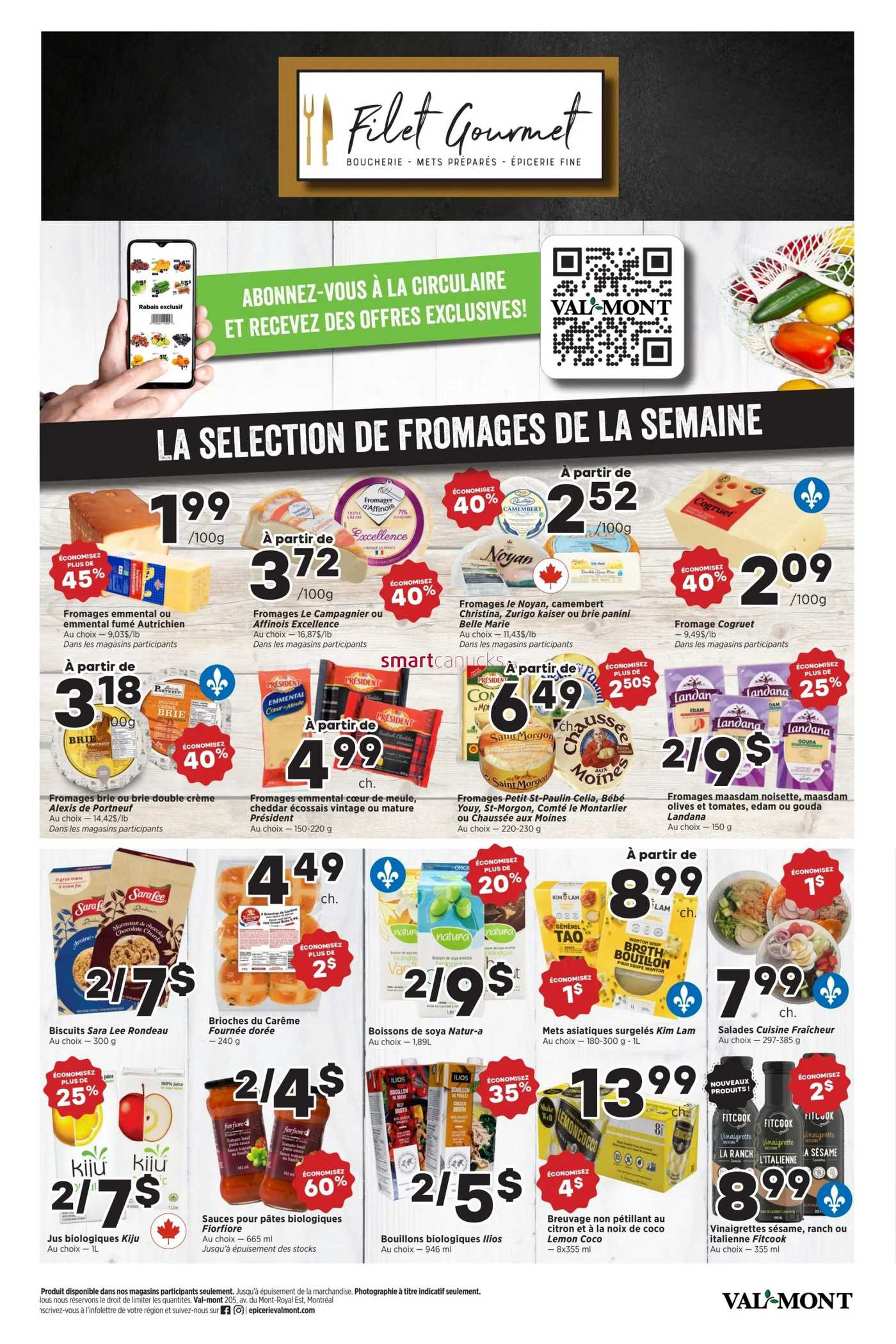 Val-Mont Flyer April 24 to 30