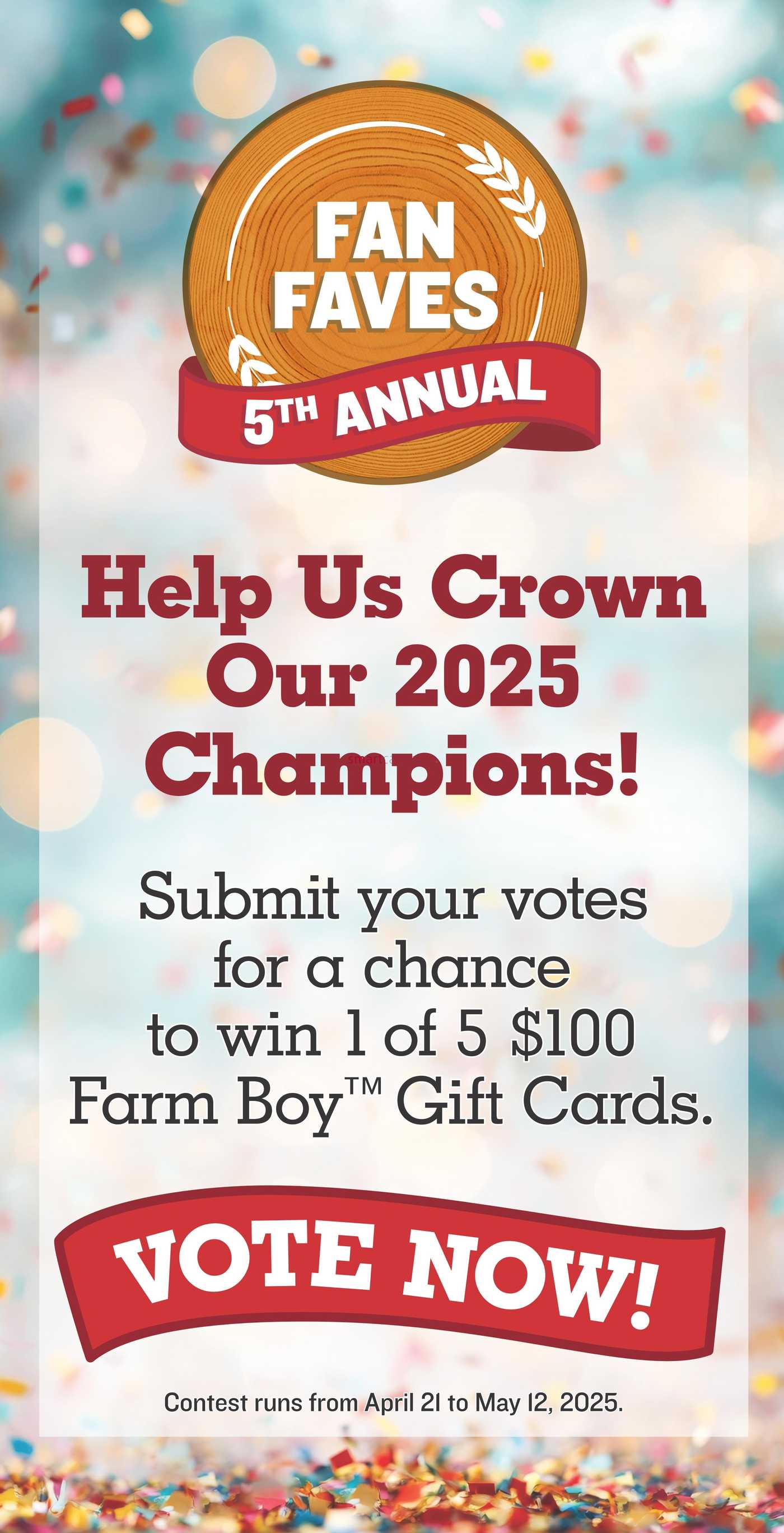 Farm Boy Flyer April 24 to 30