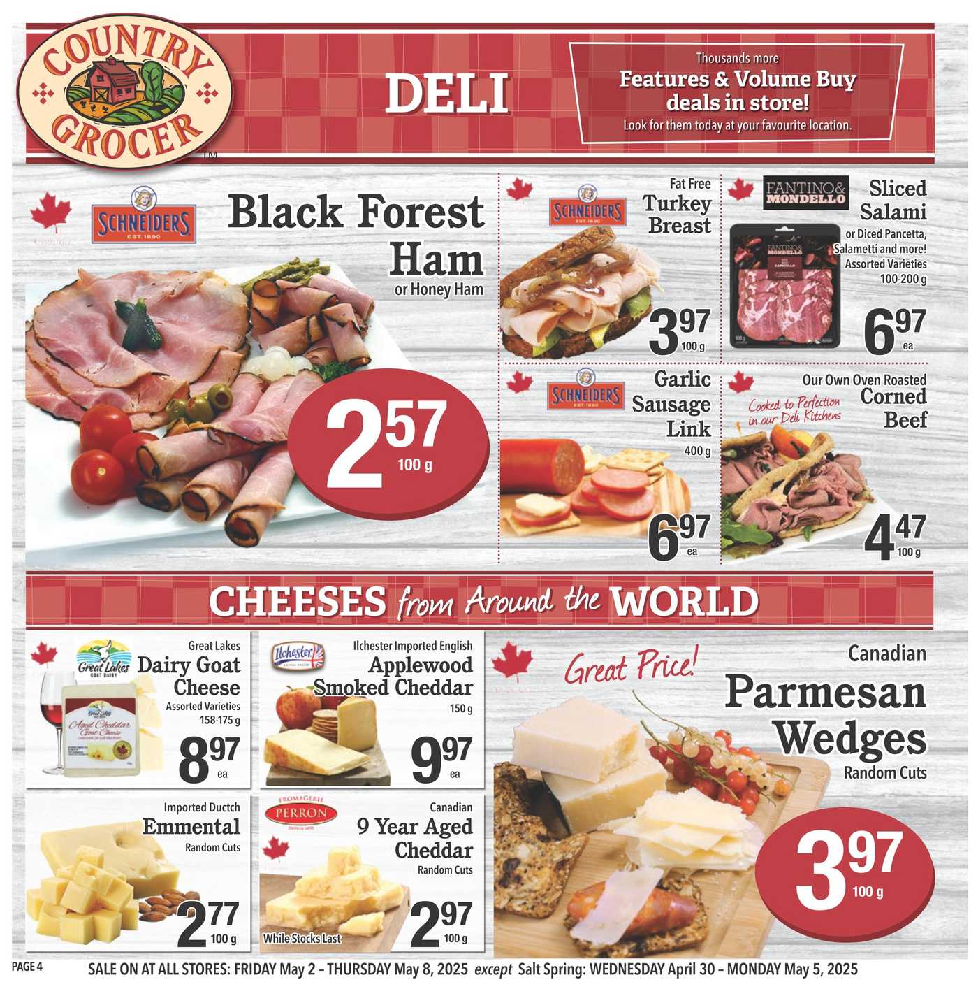 Country Grocer Flyer May 2 to 8