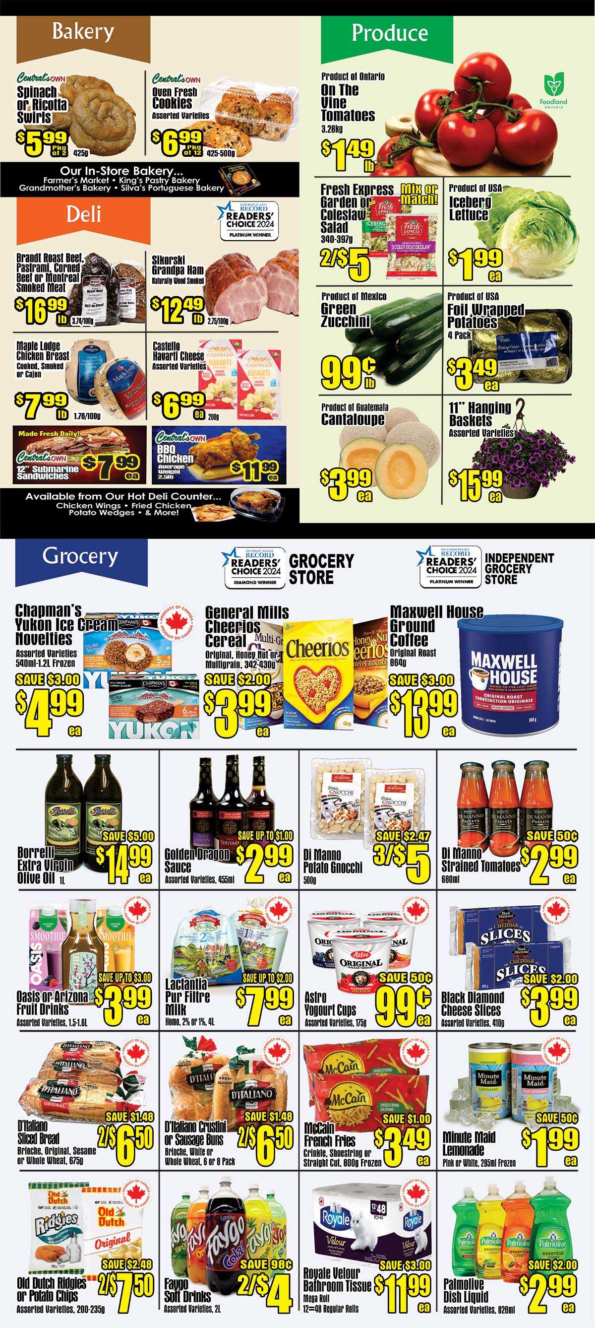 Central Fresh Market Flyer May 8 to 15