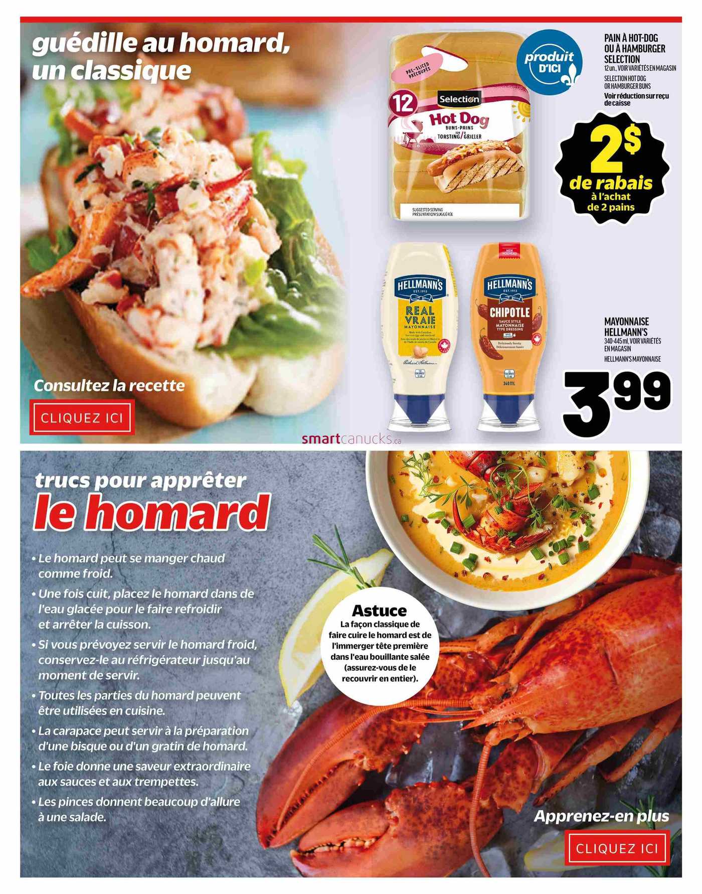 Metro (QC) Homard Flyer May 15 to 21