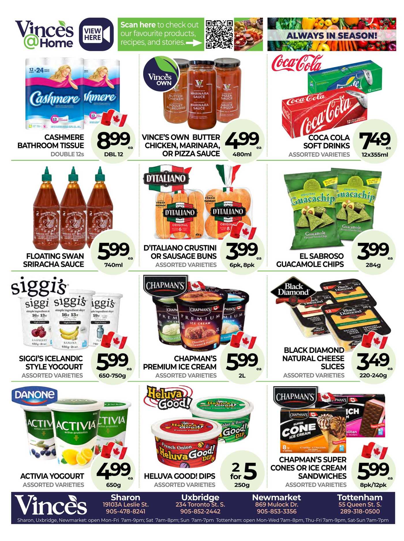 Vince's Market Flyer May 15 to 28