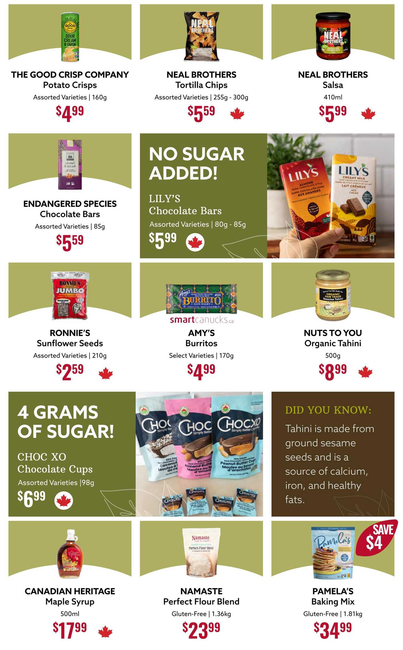 Nutters Everyday Naturals Flyer May 15 to 24