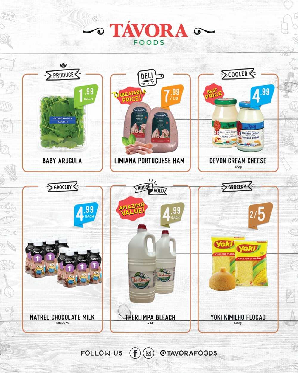 Tavora Foods Flyer May 19 to 25