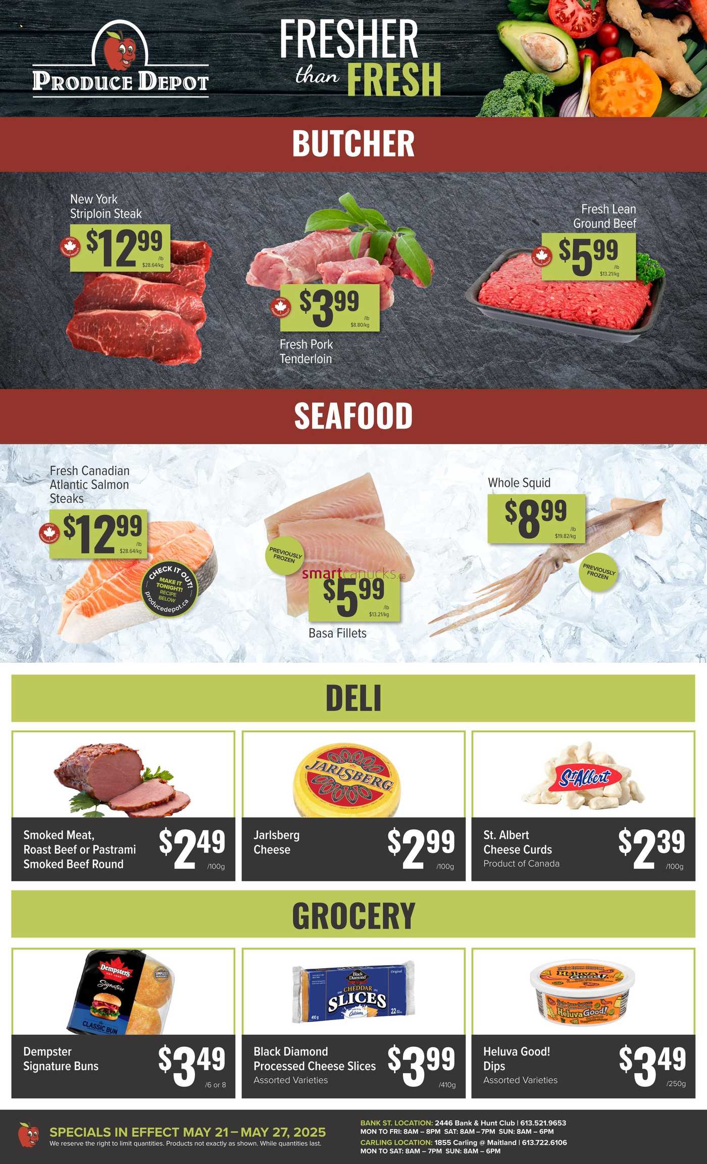 Produce Depot Flyer May 21 to 27