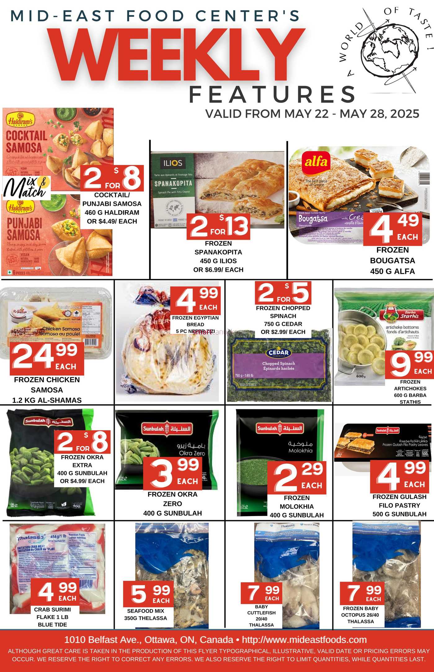 Mid-East Food Centre Flyer May 22 to 28