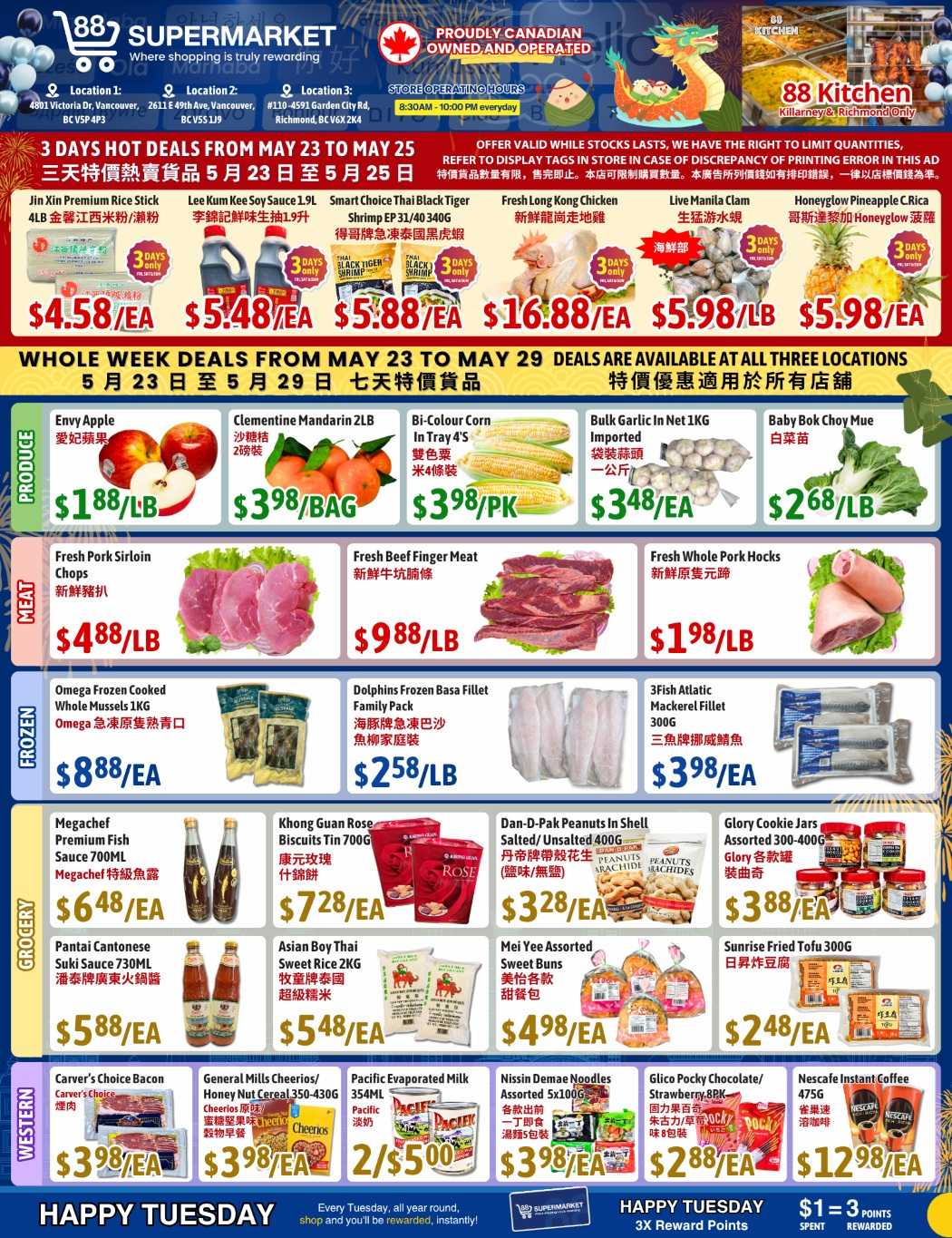 88 Supermarket Canada Flyers