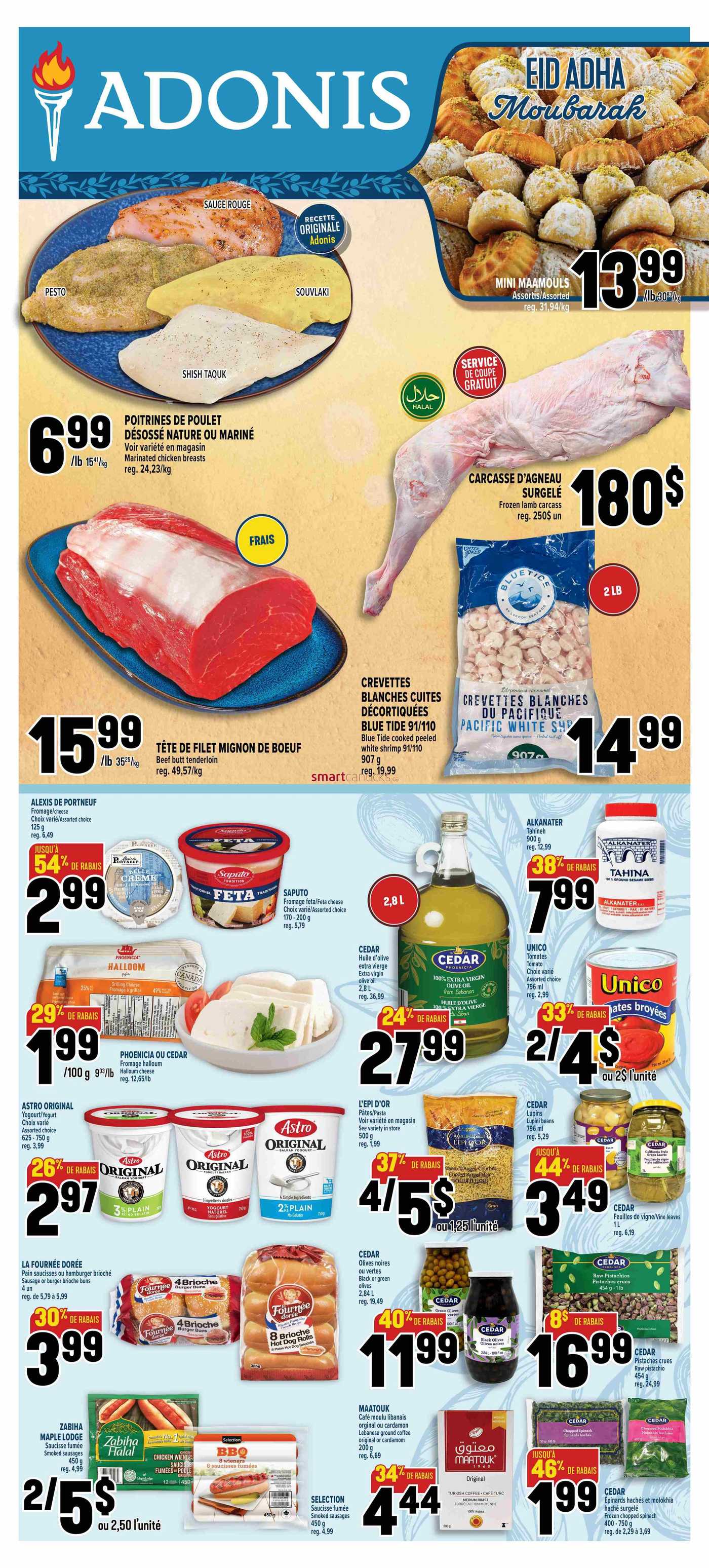 Marche Adonis (QC) Flyer May 29 to June 4