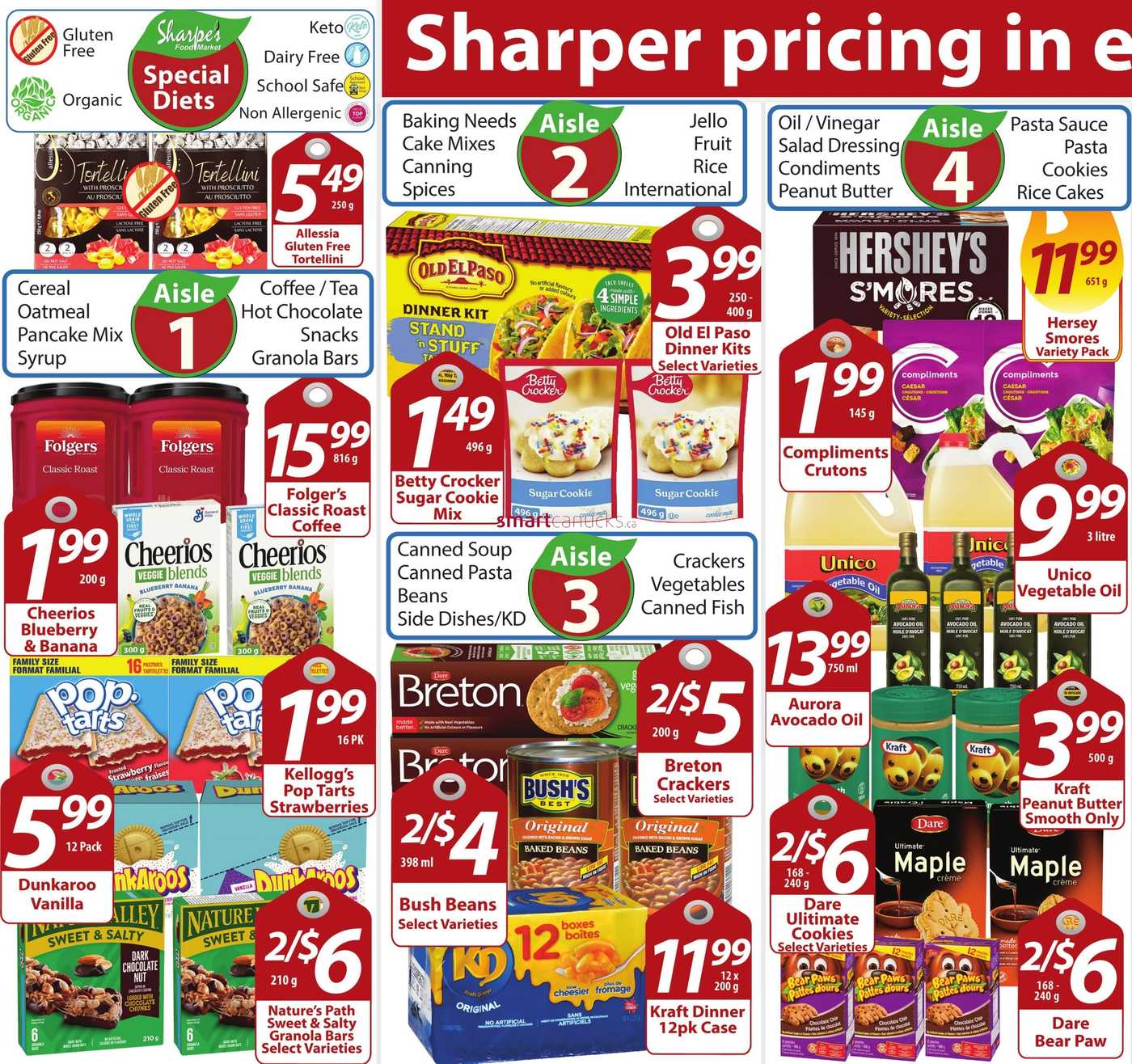 Sharpe's Food Market Flyer May 29 to June 4