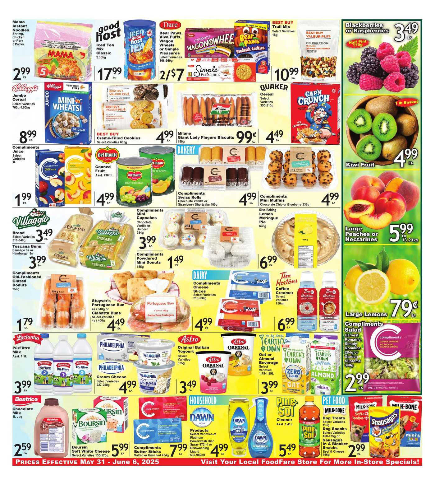 Food Fare Flyer May 31 to June 6