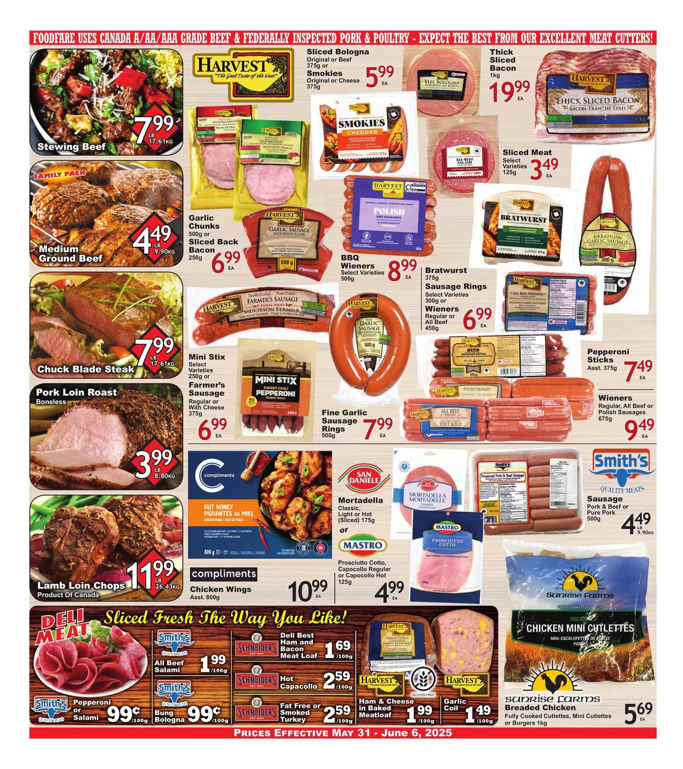 Food Fare Flyer May 31 to June 6