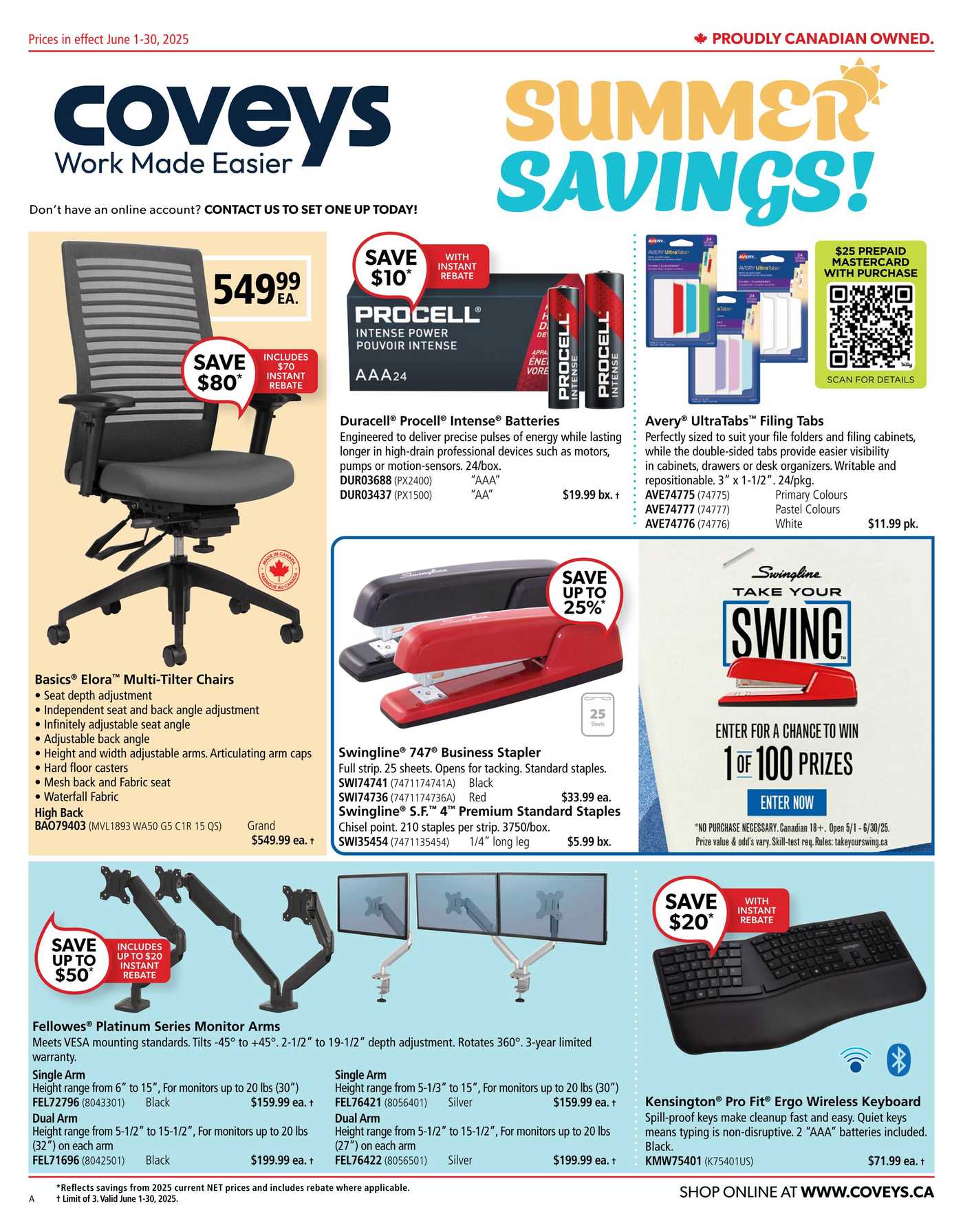 Covey Basics Flyer June 1 to 30