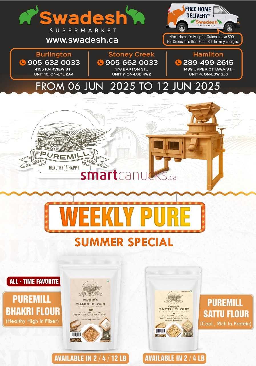 Swadesh Supermarket Flyer June 6 to 12