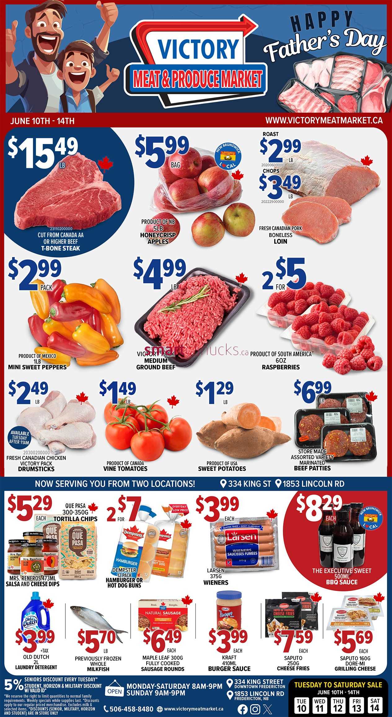 Victory Meat Market Flyer June 10 to 14