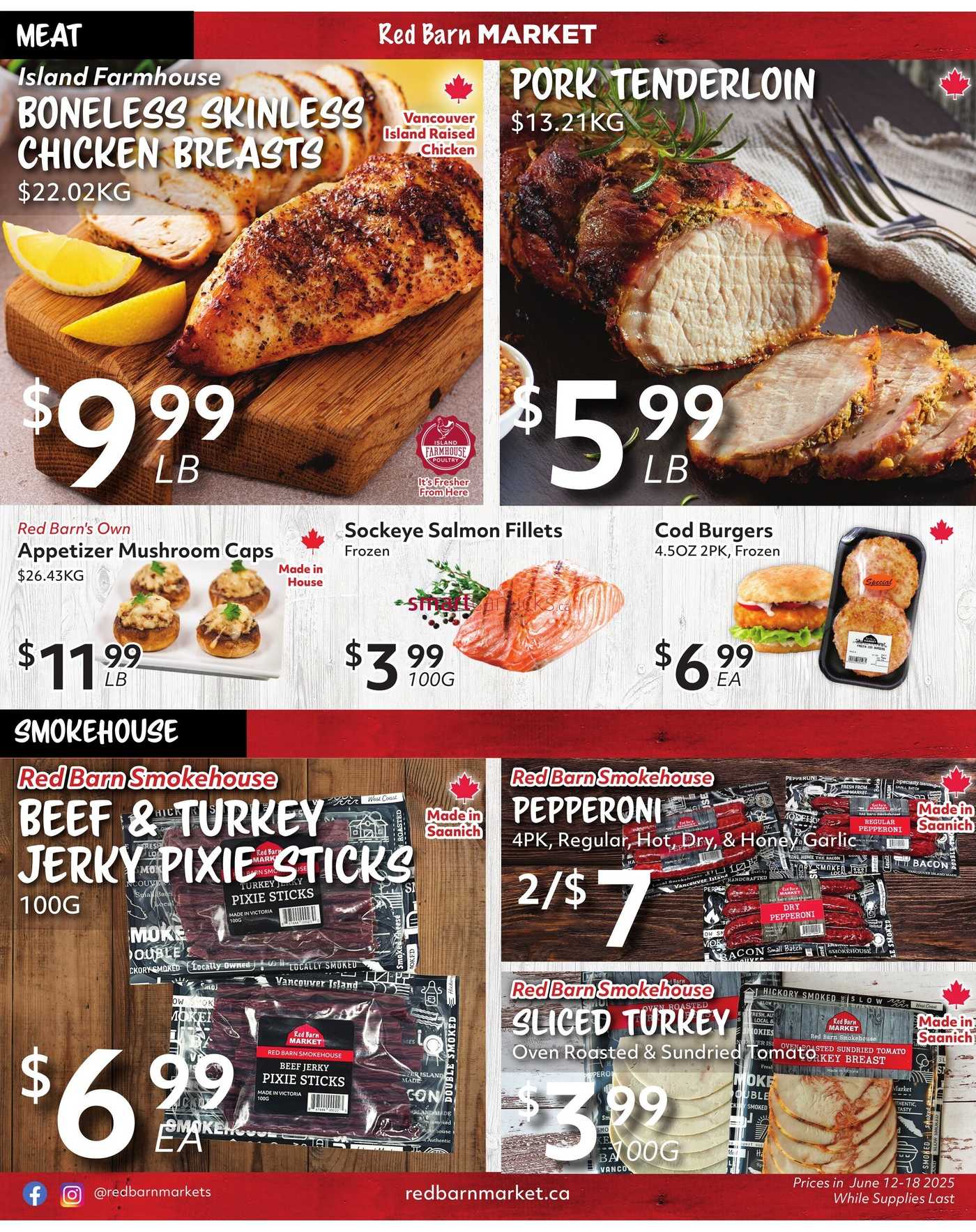 Red Barn Market Flyer June 12 to 18