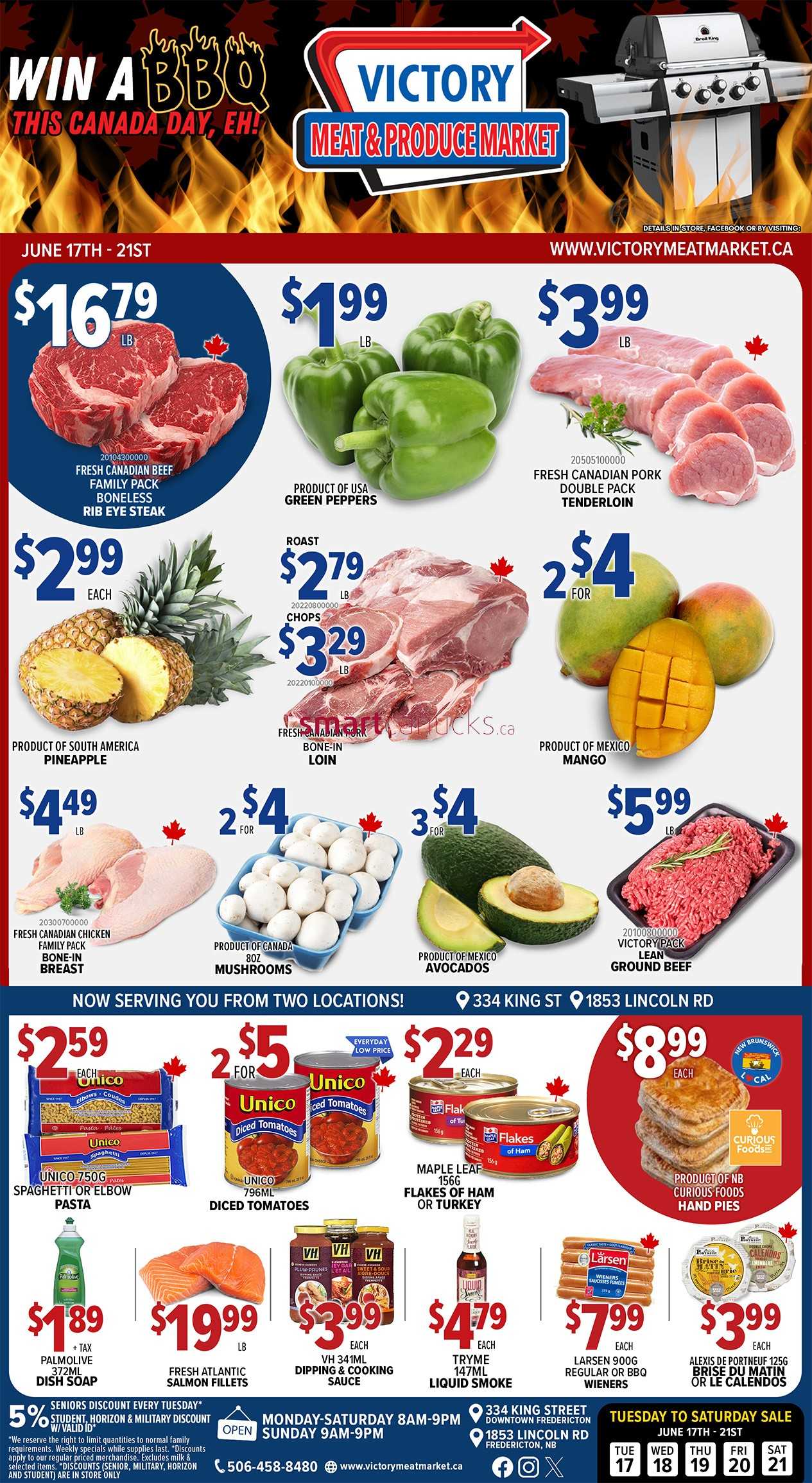 Victory Meat Market Flyer June 17 to 21