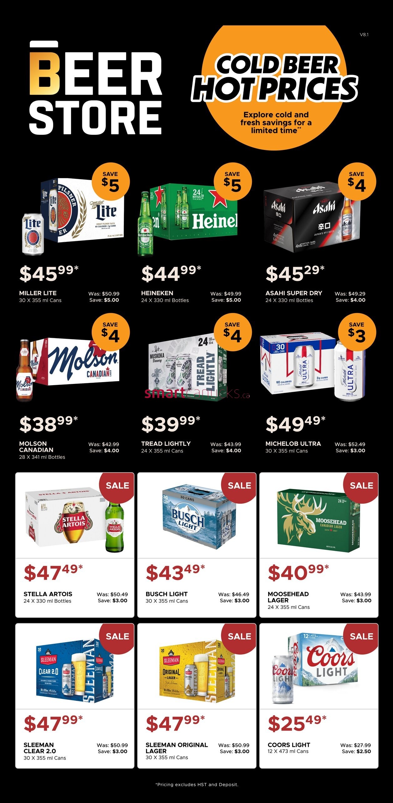 The Beer Store Flyer July 21 to August 17