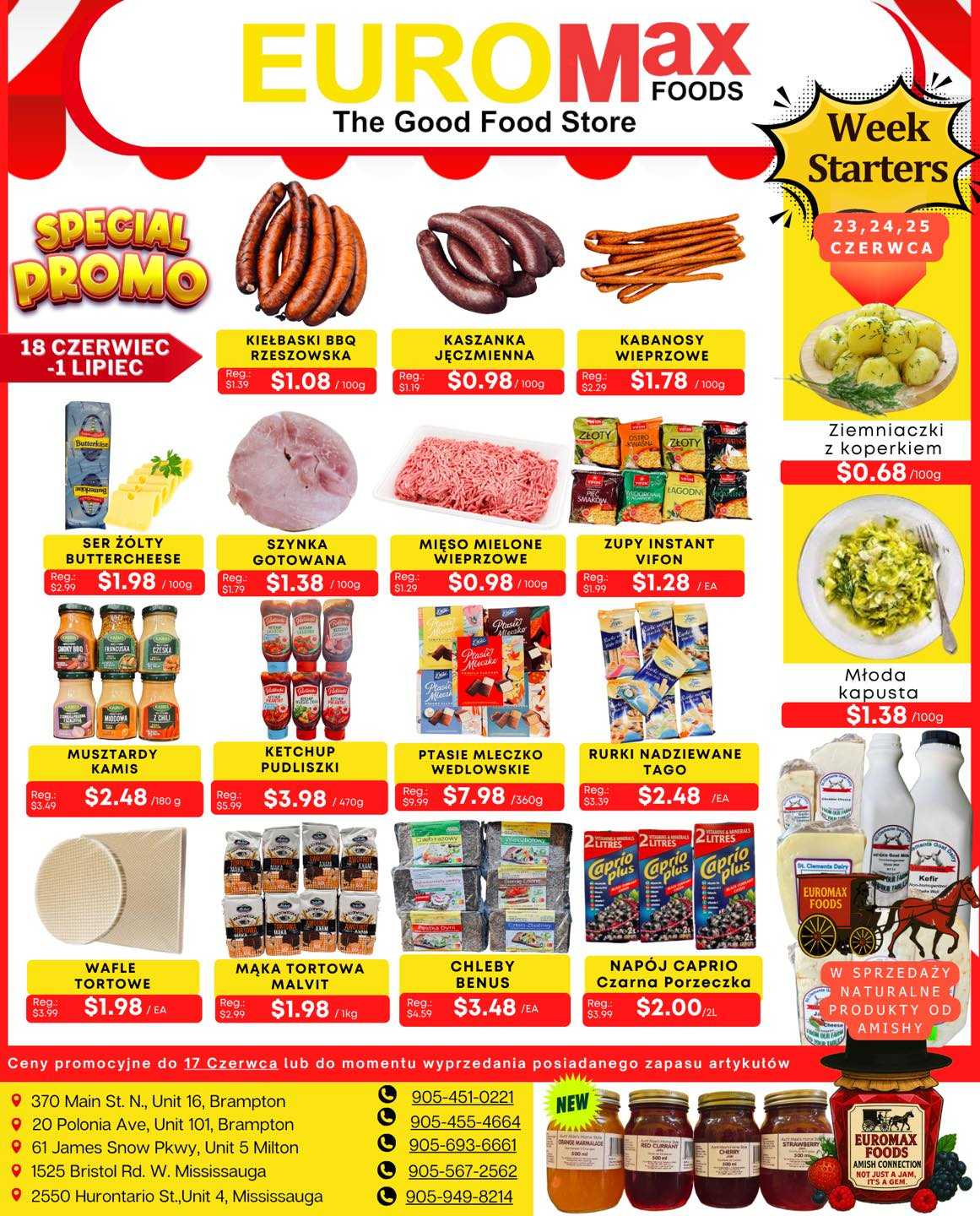 EuroMax Foods Bi-Weekly Flyer June 18 to July 1