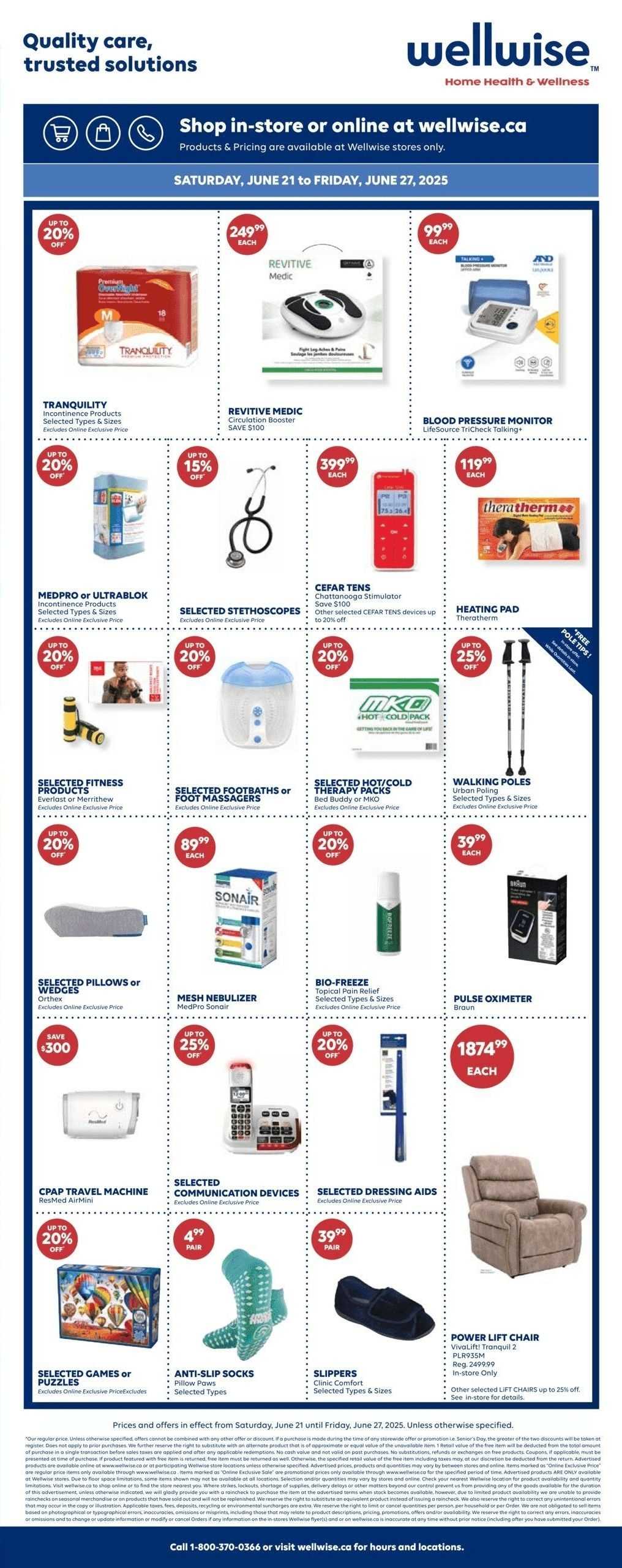 Wellwise By Shoppers Flyer June 21 to 27