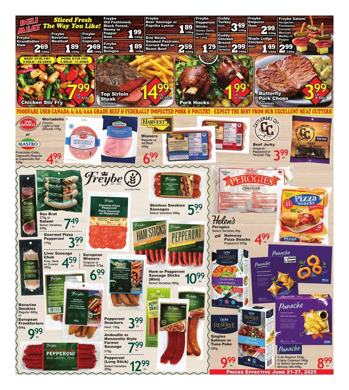 Food Fare Flyer June 21 to 27