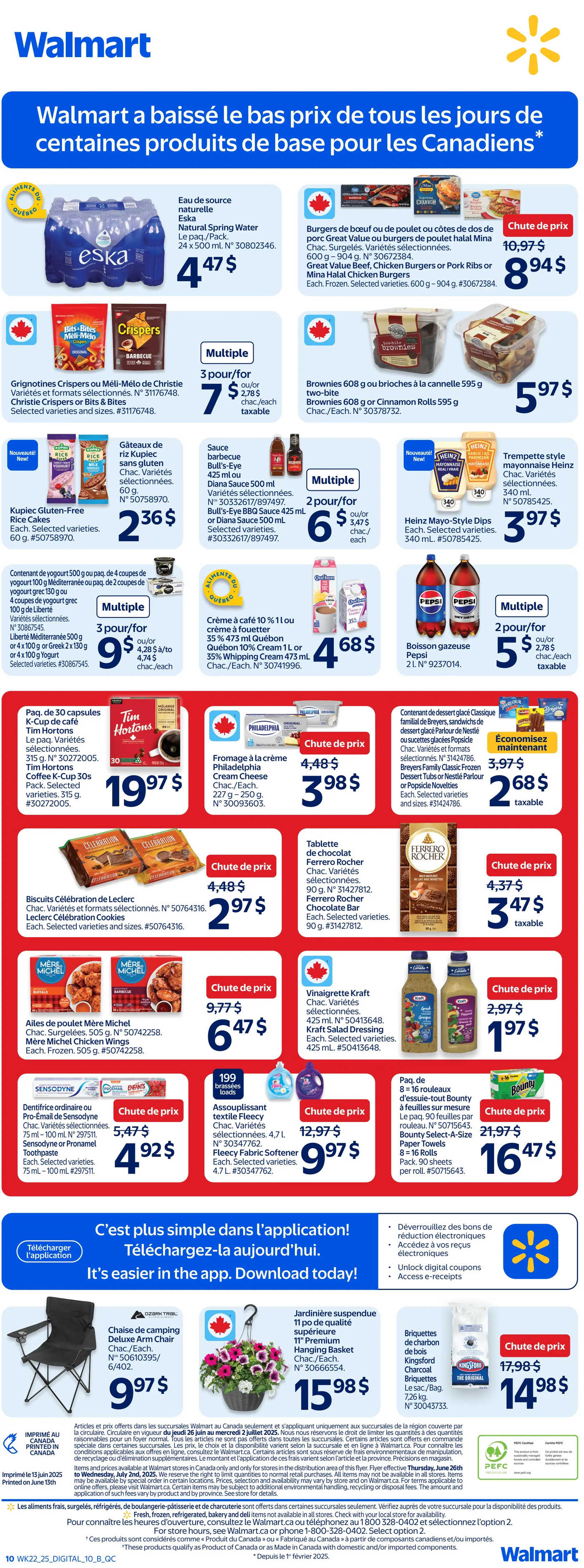 Walmart (QC) Flyer June 26 to July 2