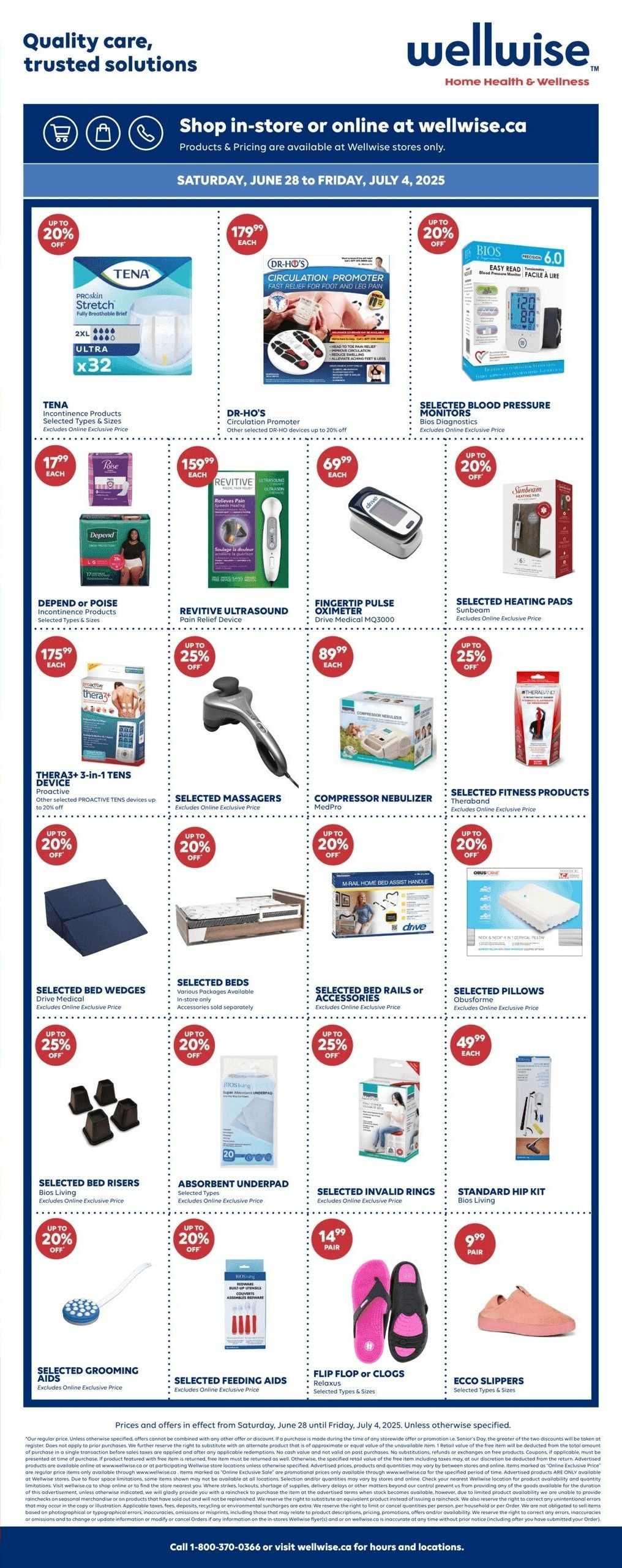 Wellwise By Shoppers Flyer June 28 to July 4