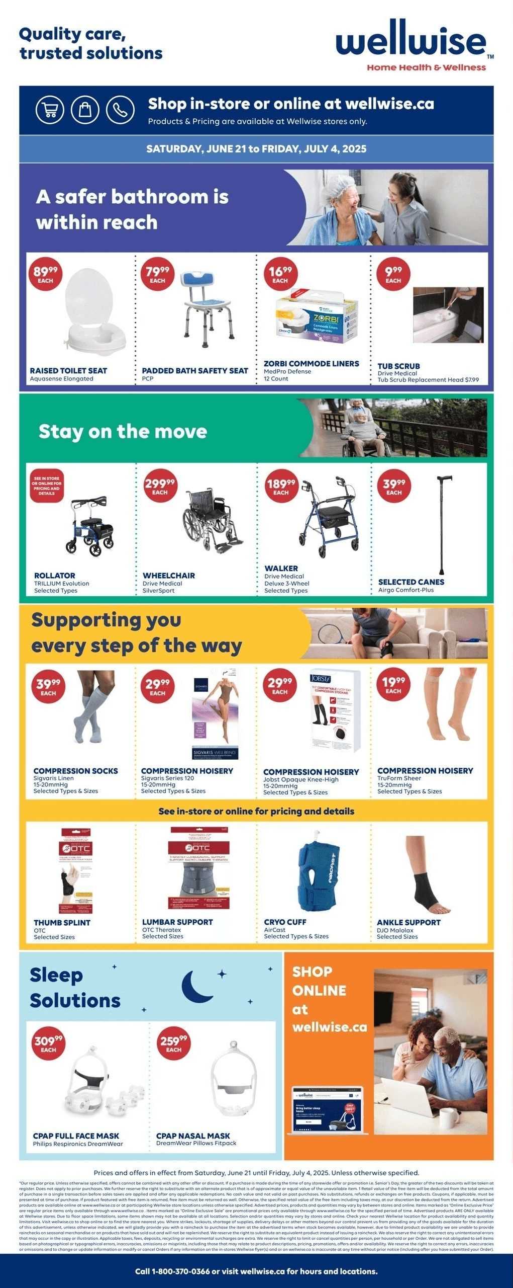 Wellwise By Shoppers Flyer June 28 to July 4