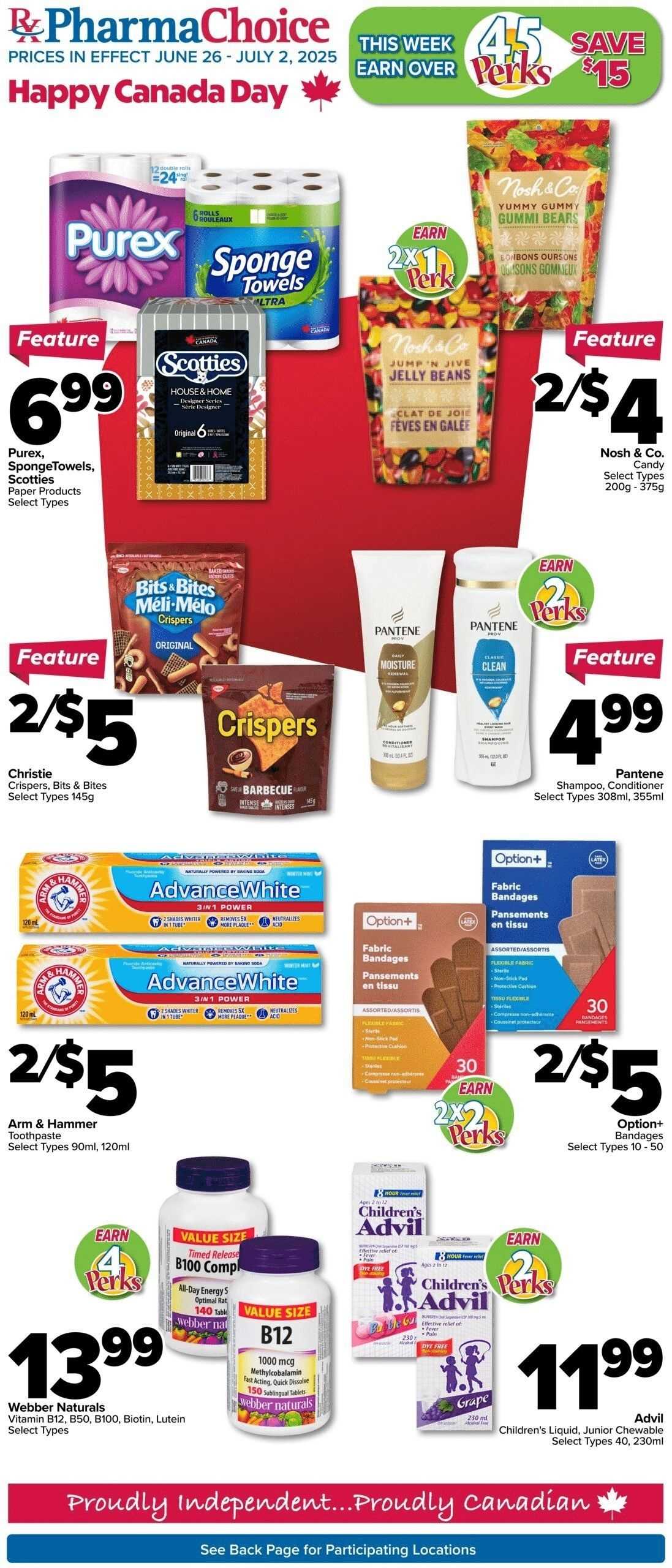 PharmaChoice (BC, AB, SK & MB) Flyer June 26 to July 2