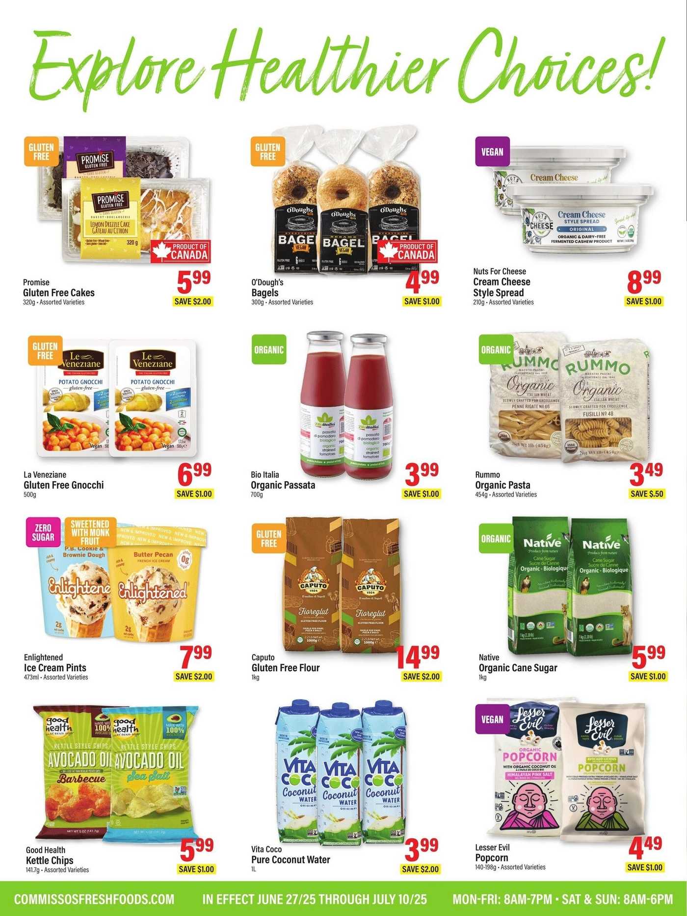 Commisso's Fresh Foods Wellness Flyer June 27 to July 10