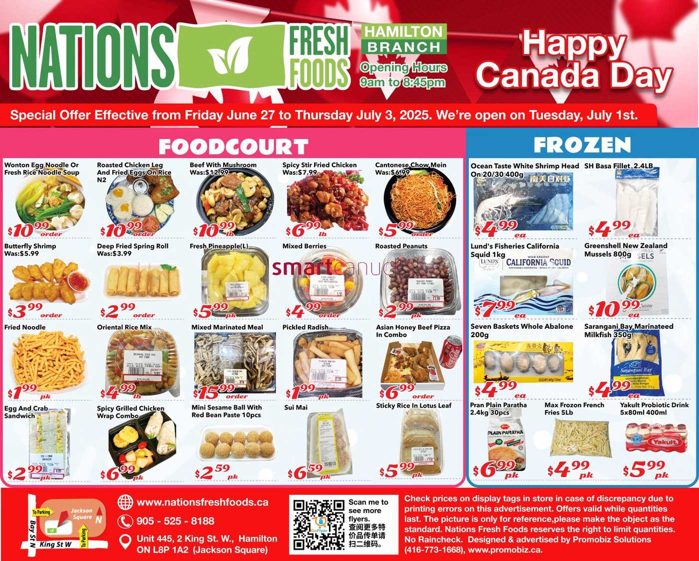 Nations Fresh Foods (Hamilton) Flyer June 27 to July 3