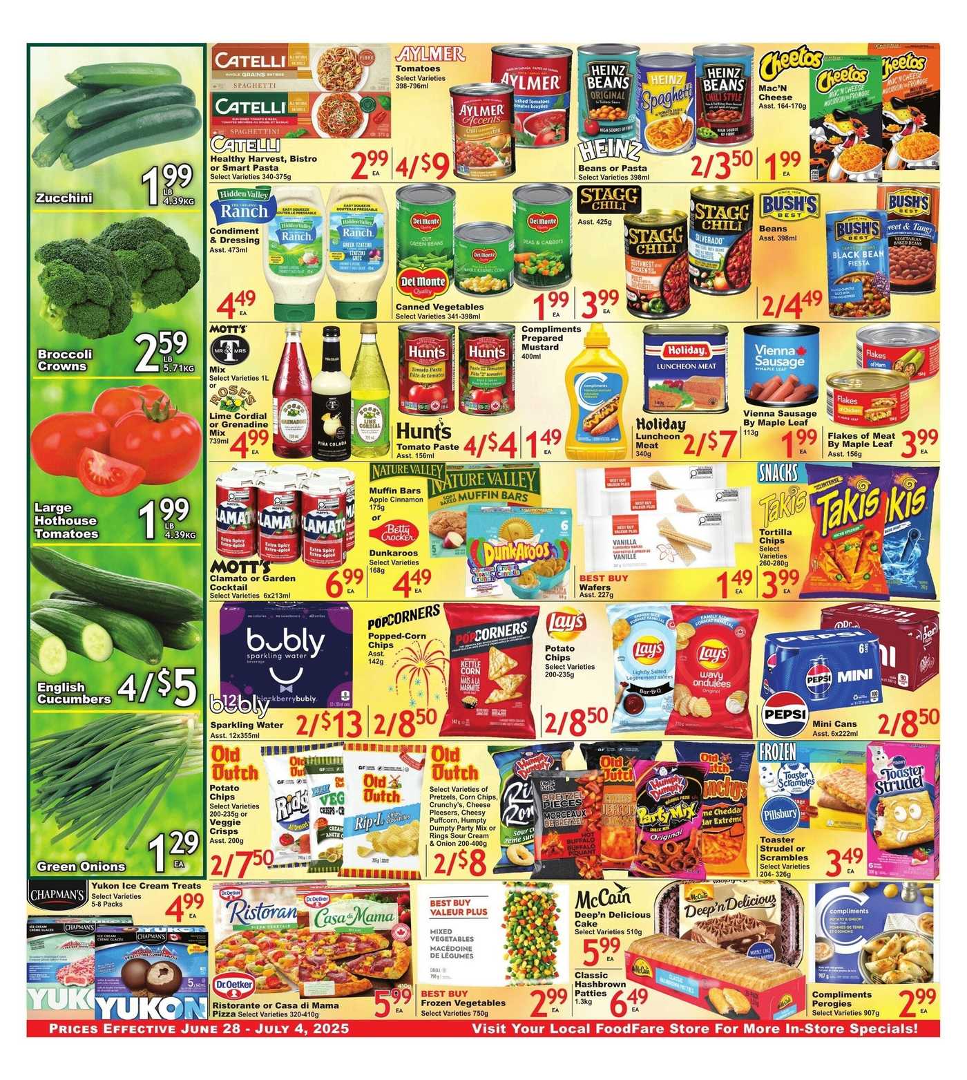 Food Fare Flyer June 28 to July 4
