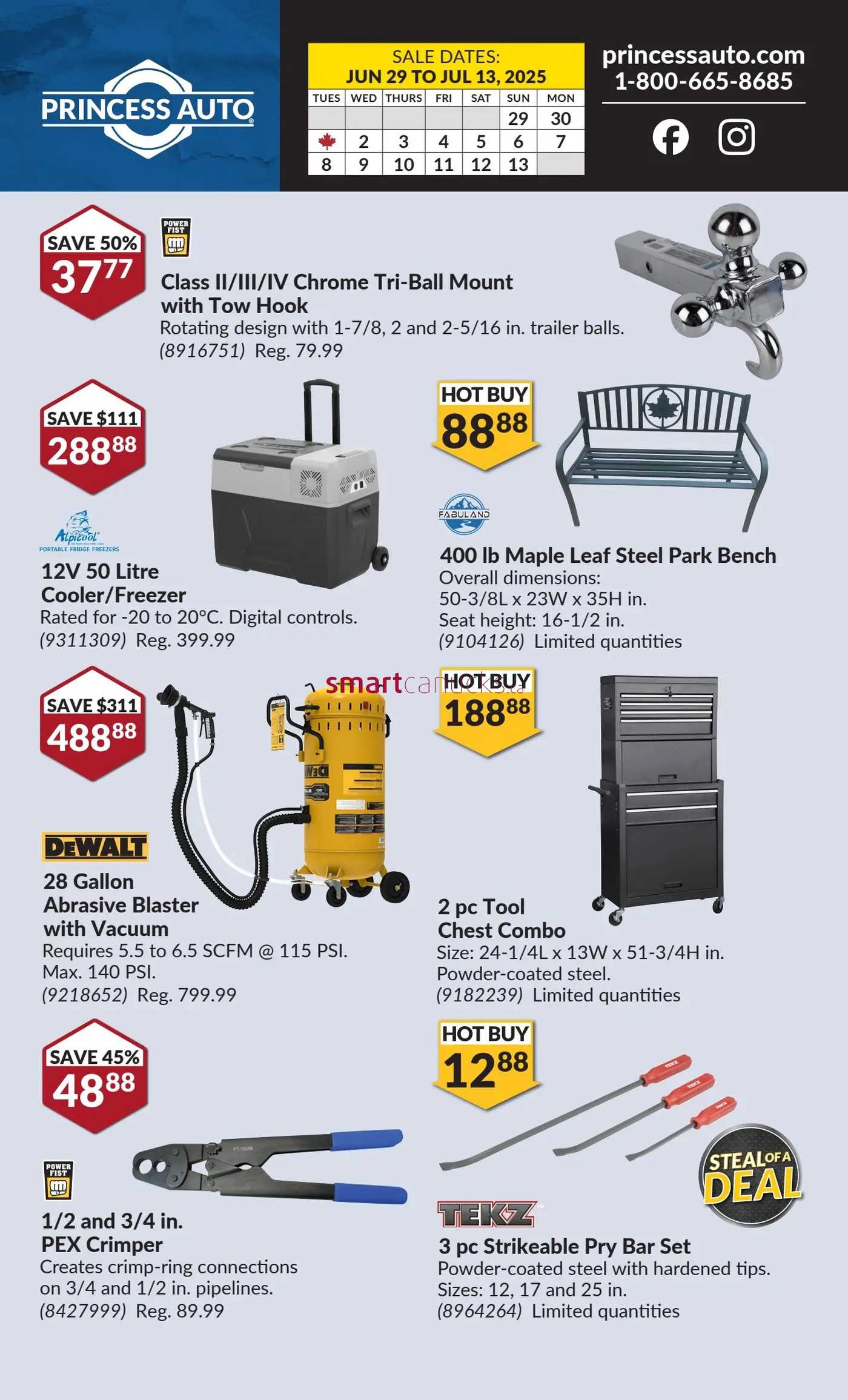 Princess Auto Flyer June 29 to July 13