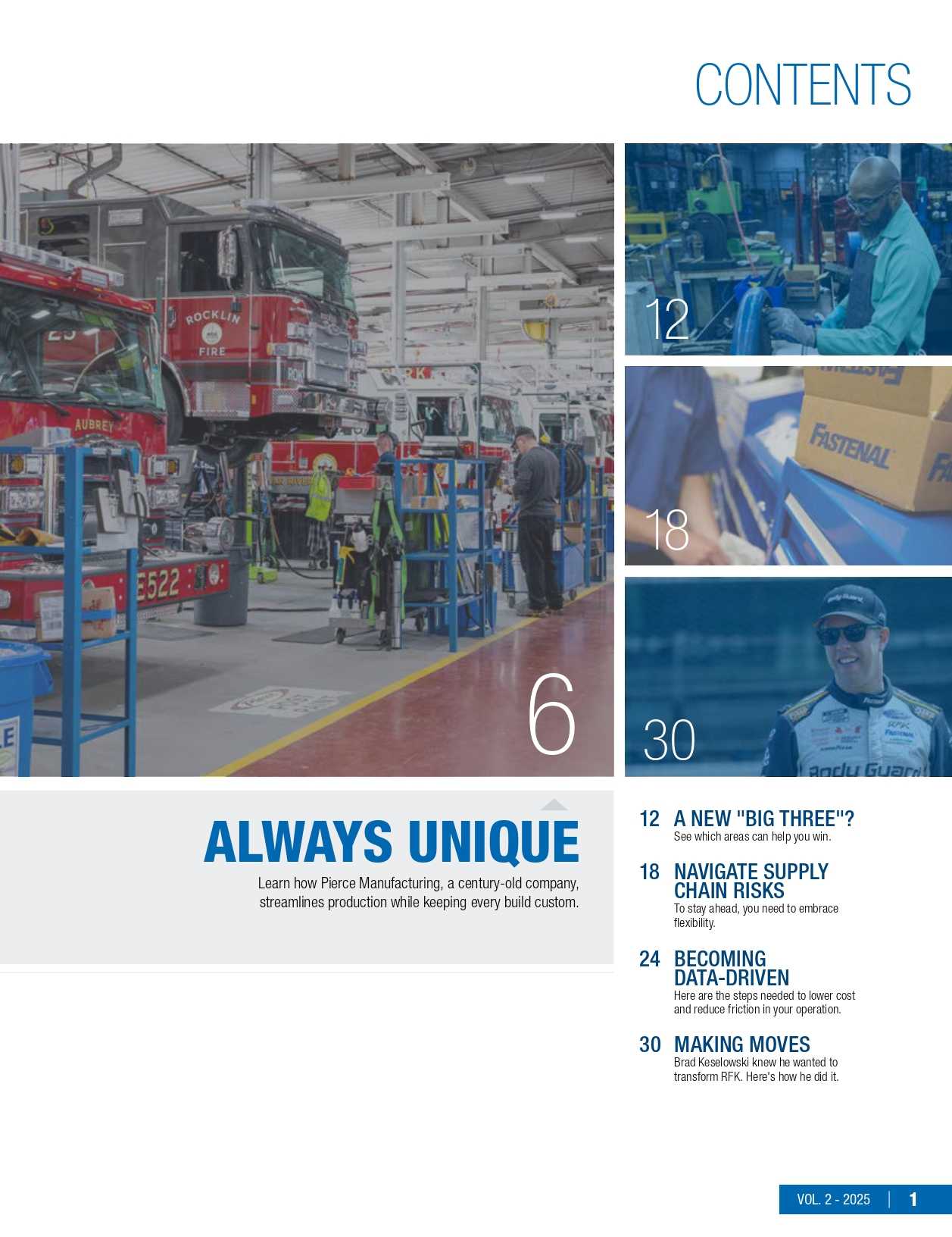 Fastenal Blue Print Catalogue Q2 2025