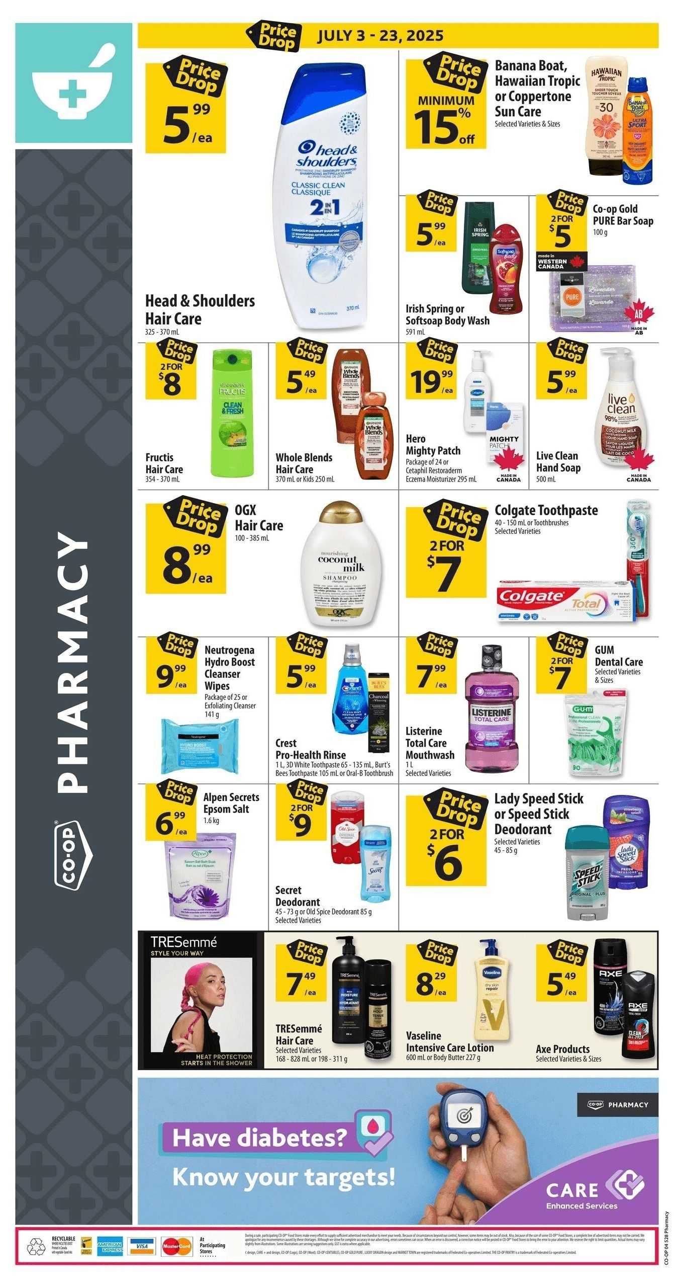Co-op (West) Pharmacy Flyer July 3 to 23