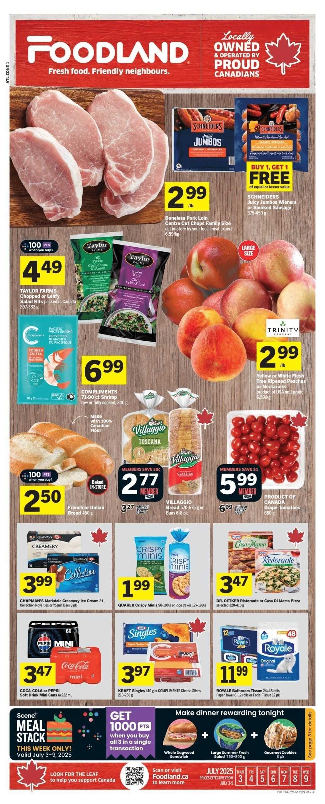 Foodland (Atlantic) Flyer July 3 to 9