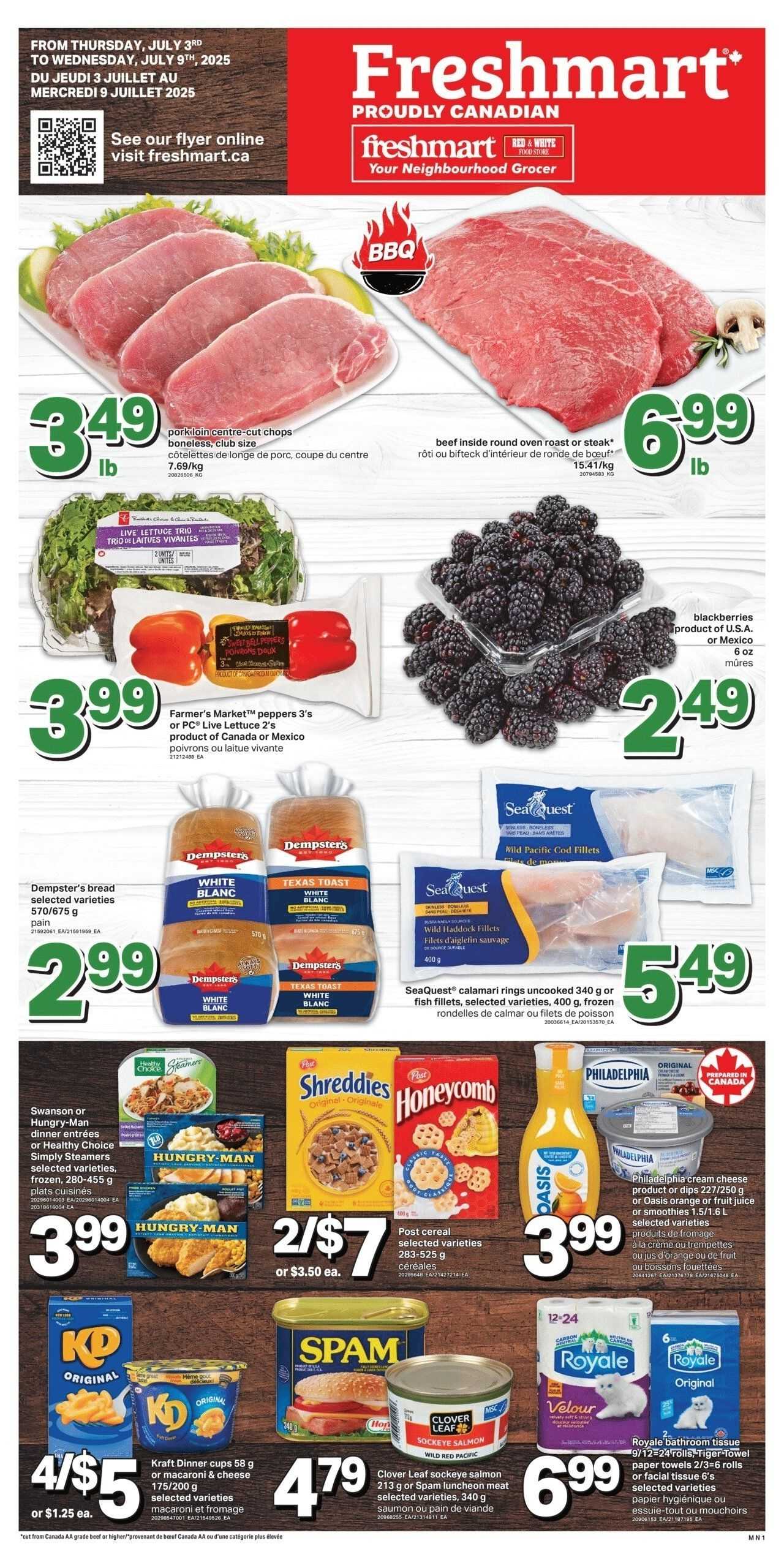 Freshmart (Atlantic) Flyer July 3 to 9