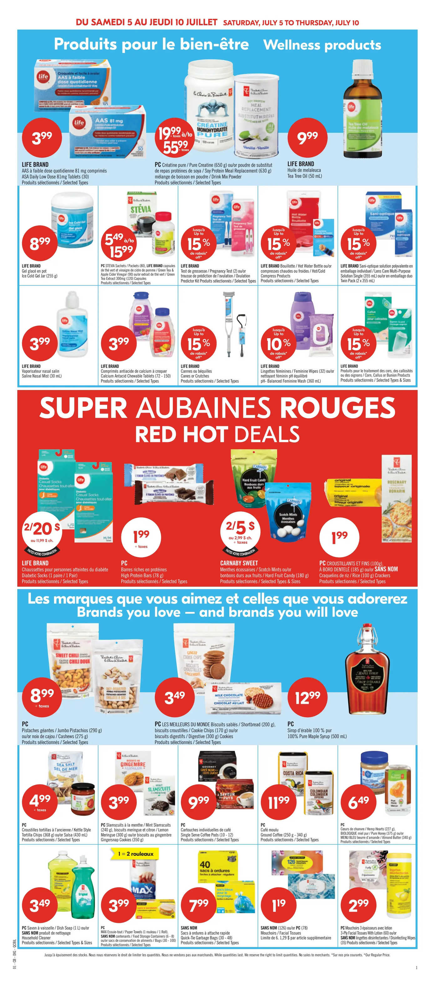 Pharmaprix Flyer July 4 to 10