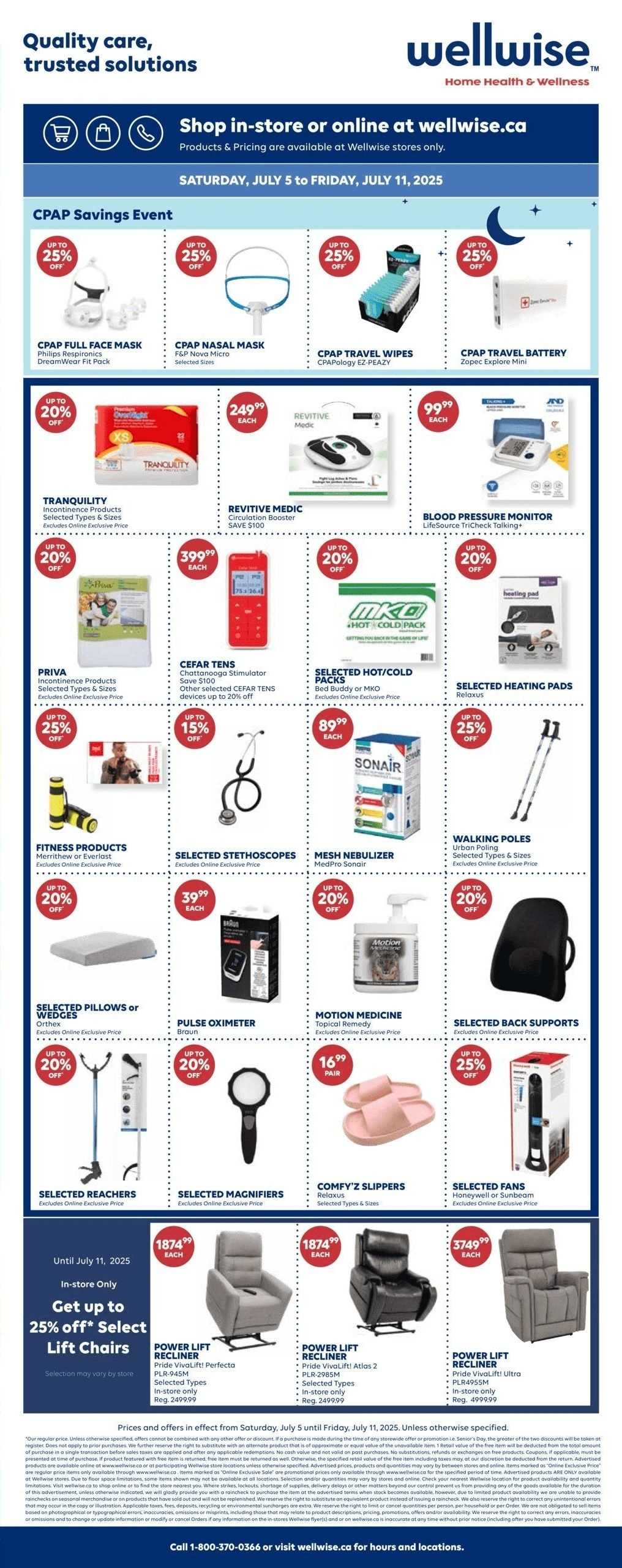 Wellwise By Shoppers Flyer July 5 to 11